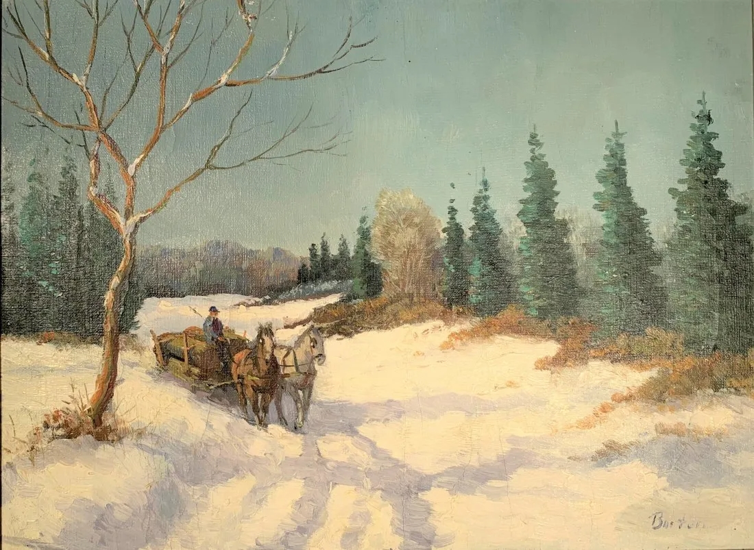 Georgie Read Barton | Sleigh Ride | MutualArt