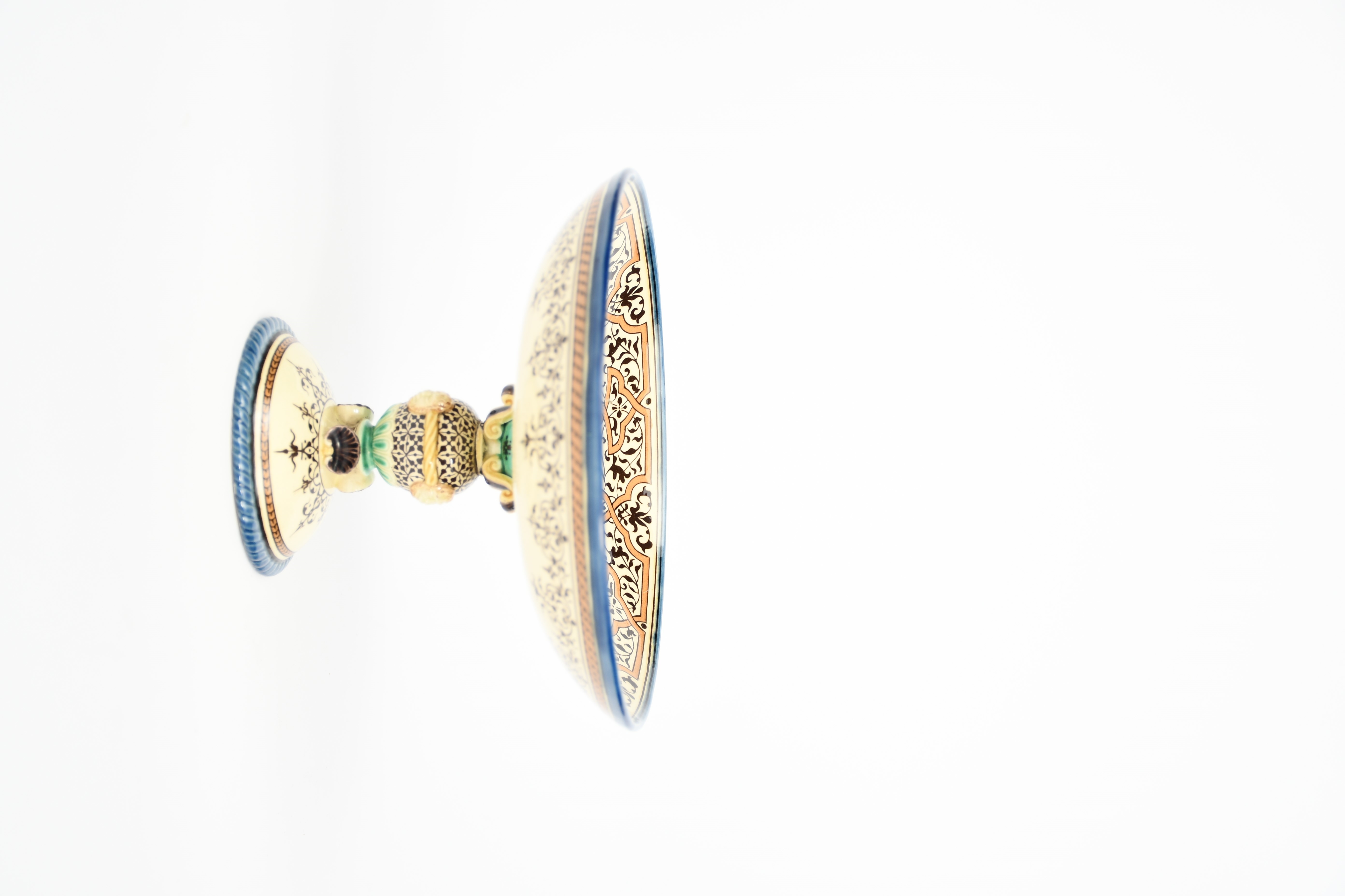 Mintons Ltd | A rare Mintons Henri Deux earthenware tazza designed by ...