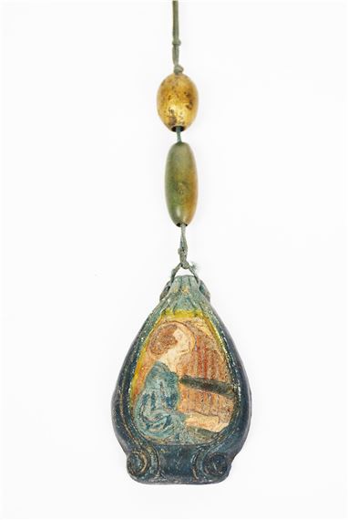 Mary S. Watts | Saint Cecilia a rare Compton Pottery The Potters' Arts ...