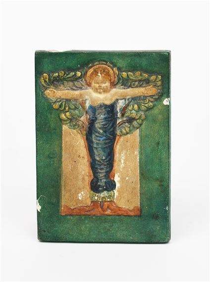 Mary S. Watts | A Compton Pottery The Potters' Art Guild plaque ...