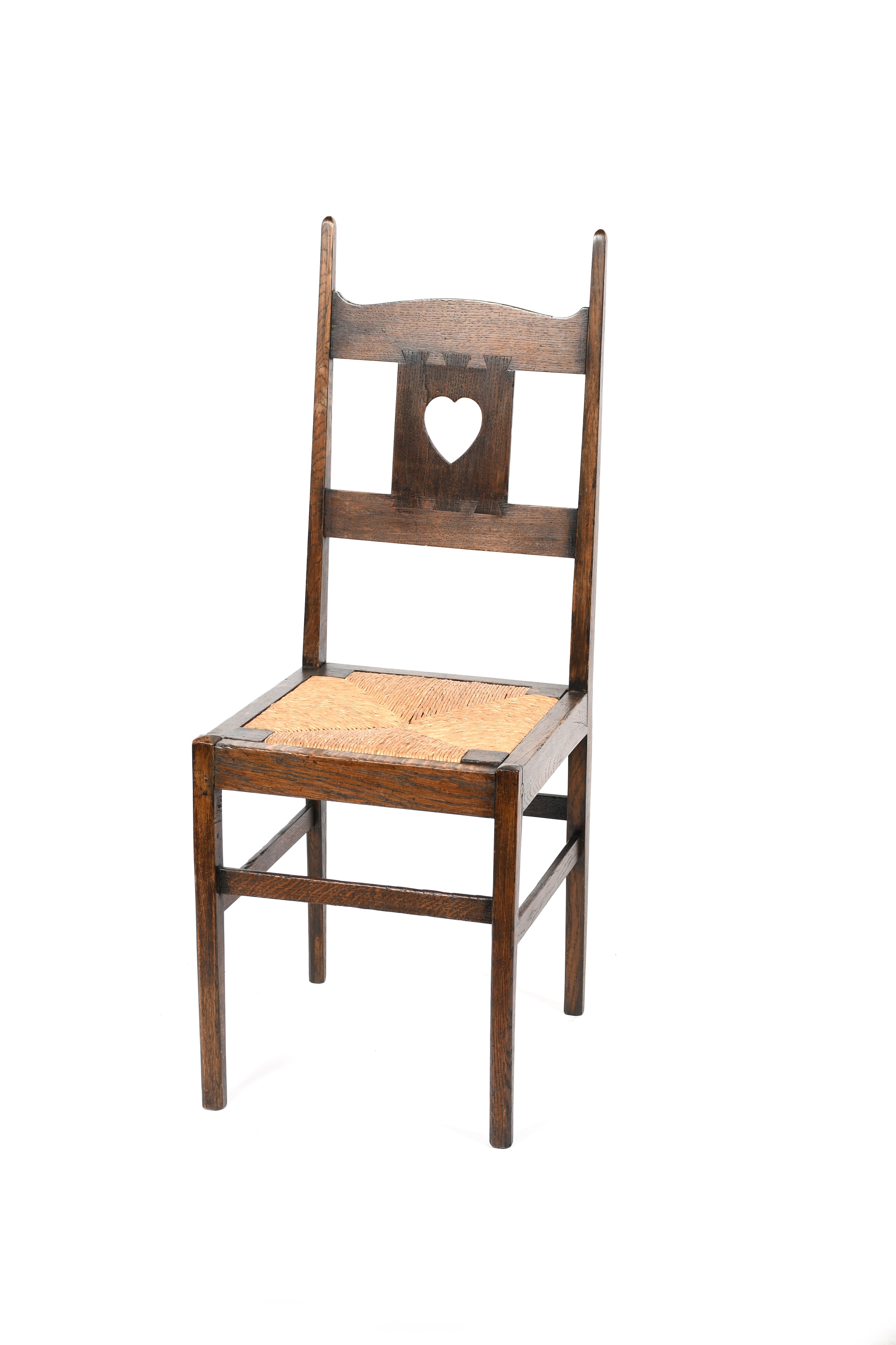 Charles Francis Annesley Voysey | A rare oak side chair designed by ...