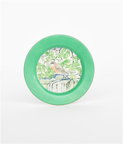 Alfred Hoare‏ Powell | A Wedgwood Pottery plate by Alfred Powell ...