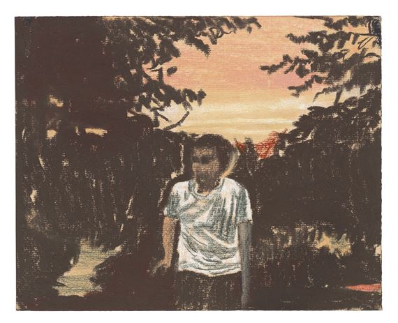 Peter Doig | ORANGE SUNSHINE (1997) | MutualArt