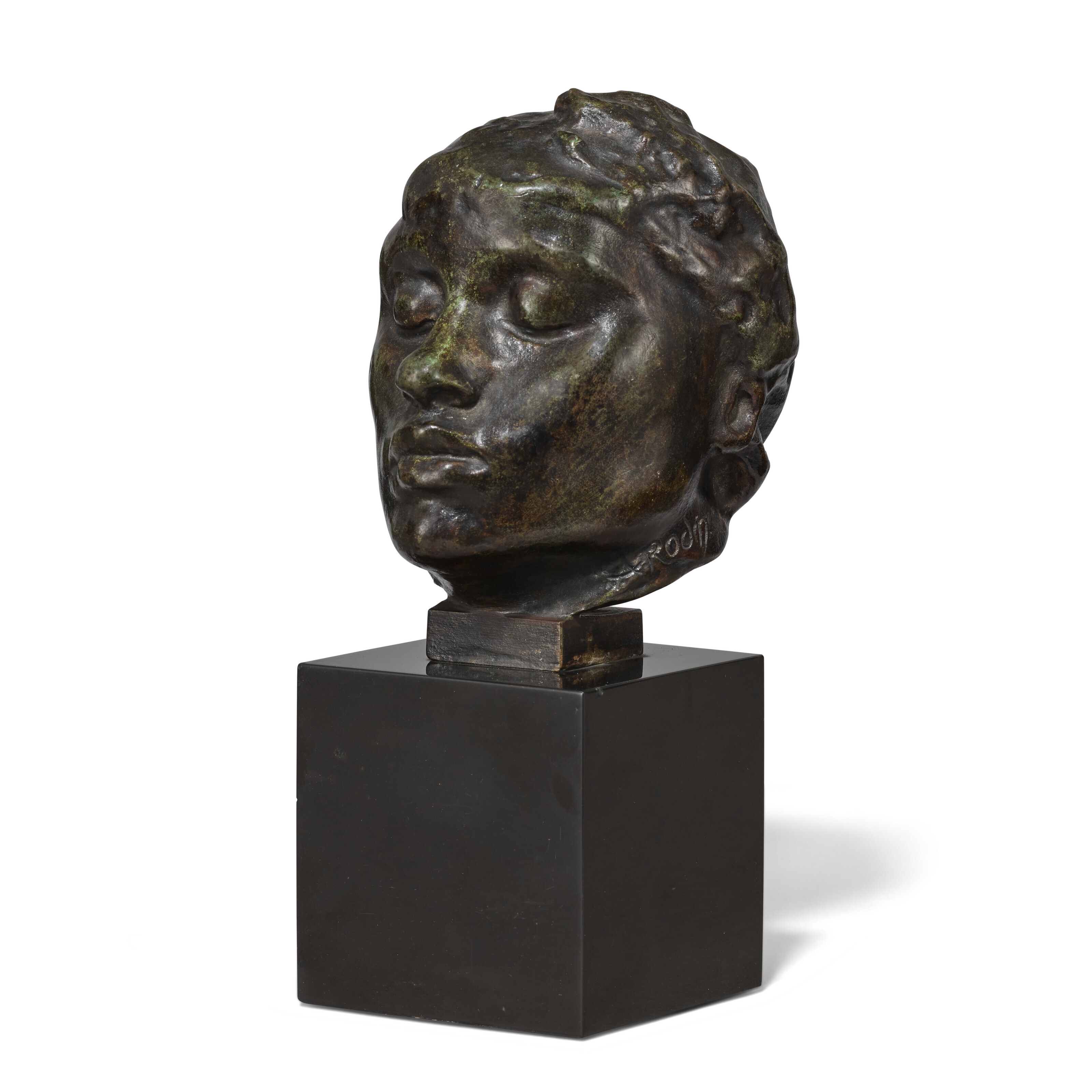 Auguste Rodin | Les yeux clos | MutualArt