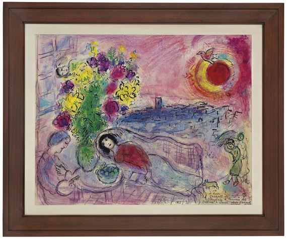 Marc Chagall | A Vava Chagall, citoyenne d'honneur des Collines à Vence ...