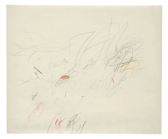 Cy Twombly | Untitled (1957) | MutualArt