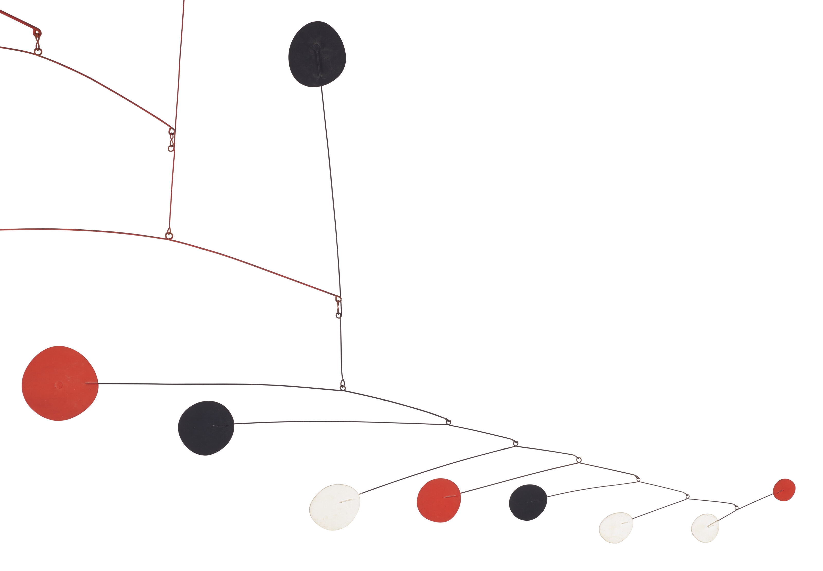 Alexander Calder | Red, White, and Blacks | MutualArt