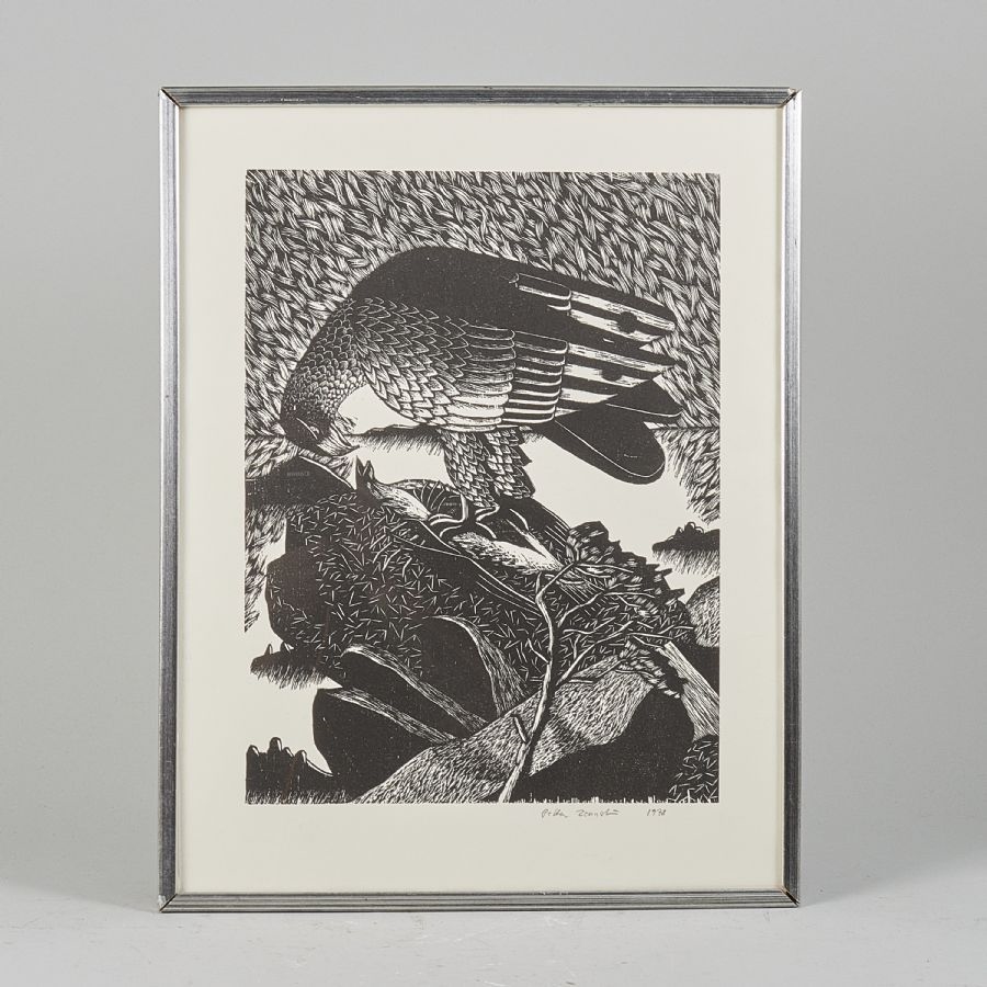 Petter Zennström | Bird of prey (1978) | MutualArt