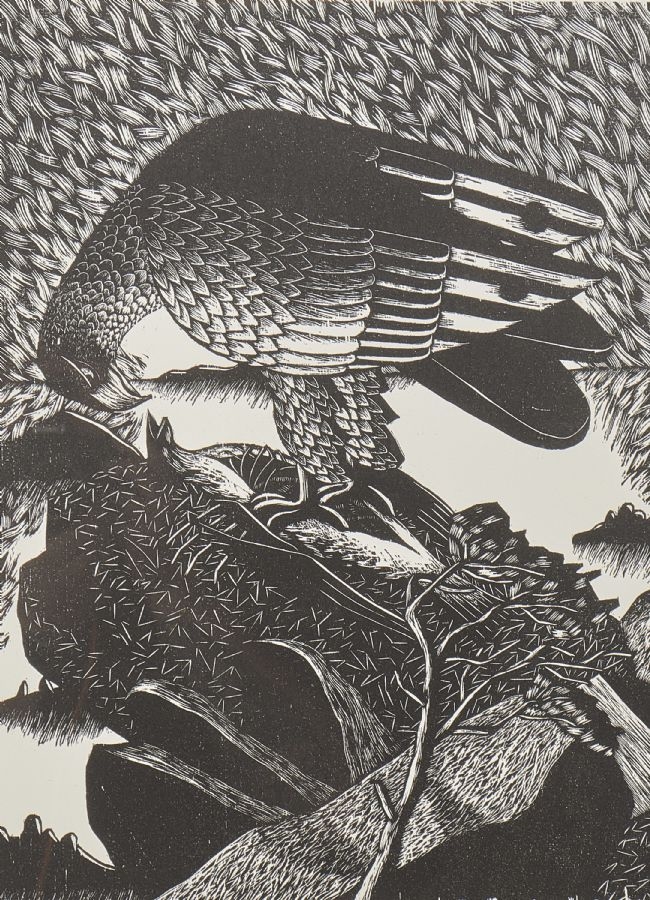 Petter Zennström | Bird of prey (1978) | MutualArt