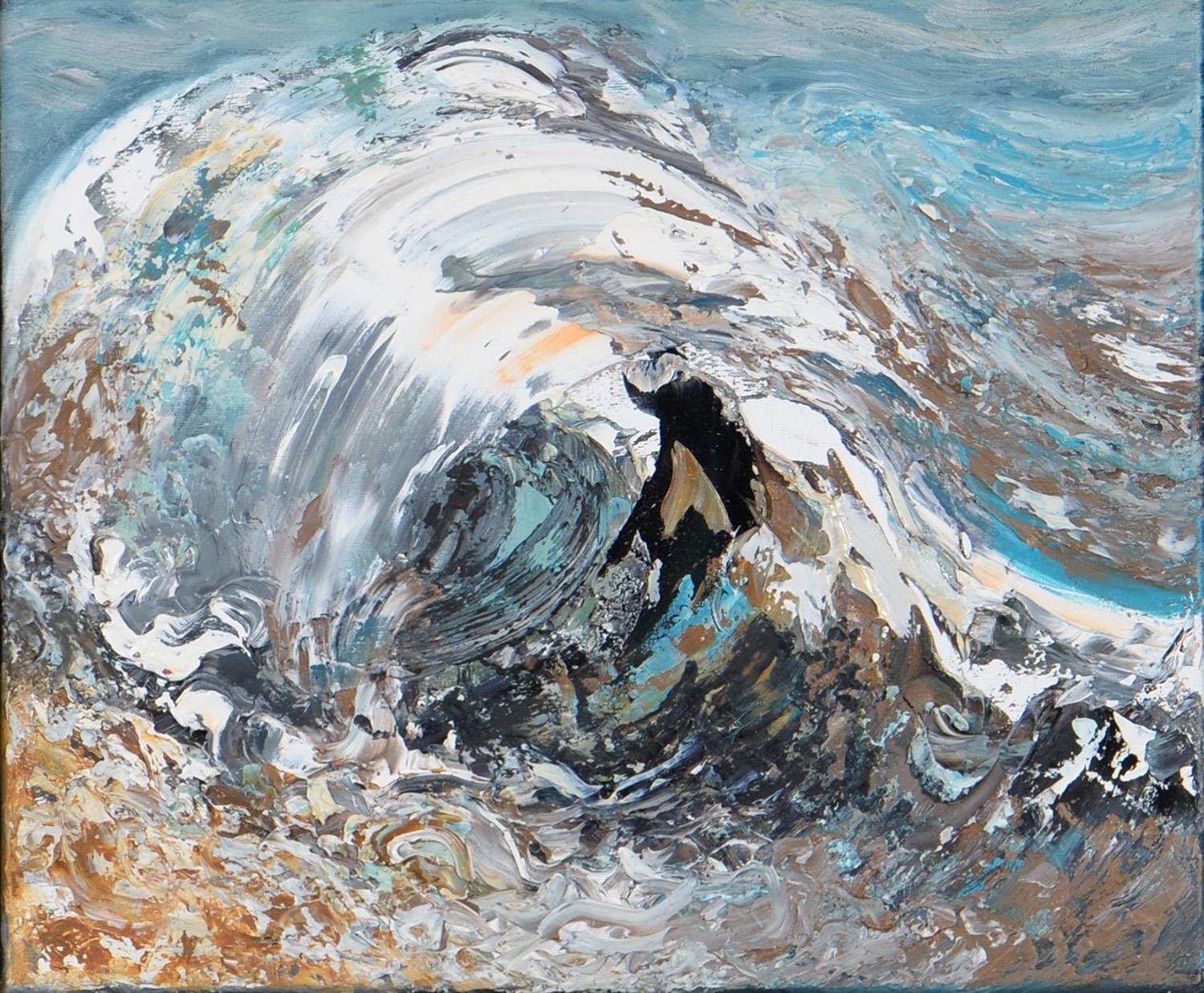 Maggie Hambling | Big Summer Wave | MutualArt
