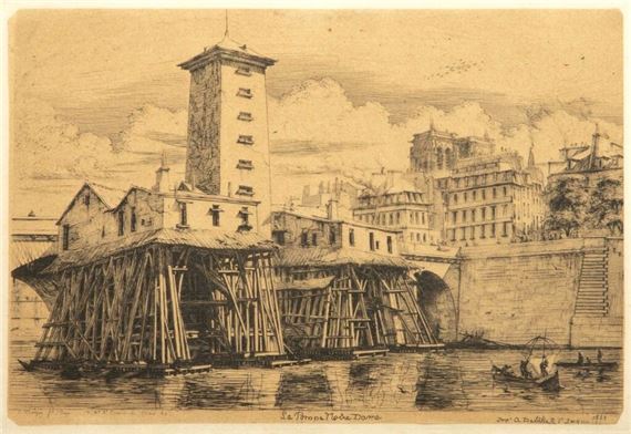 Charles Meryon | Charles MERYON (1821-1868). (1869) | MutualArt