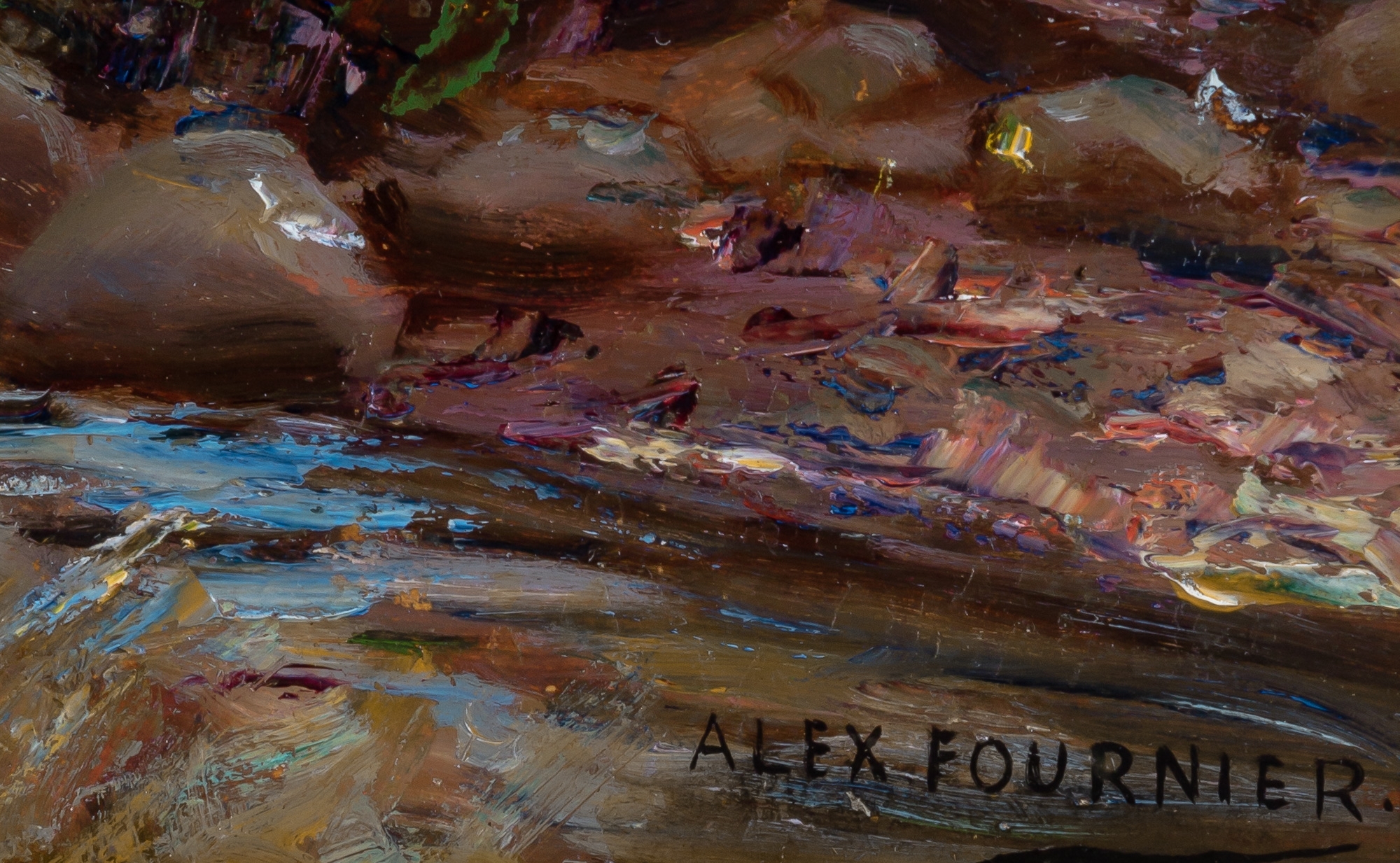 Alexis Fournier | The Babbling Brook | MutualArt