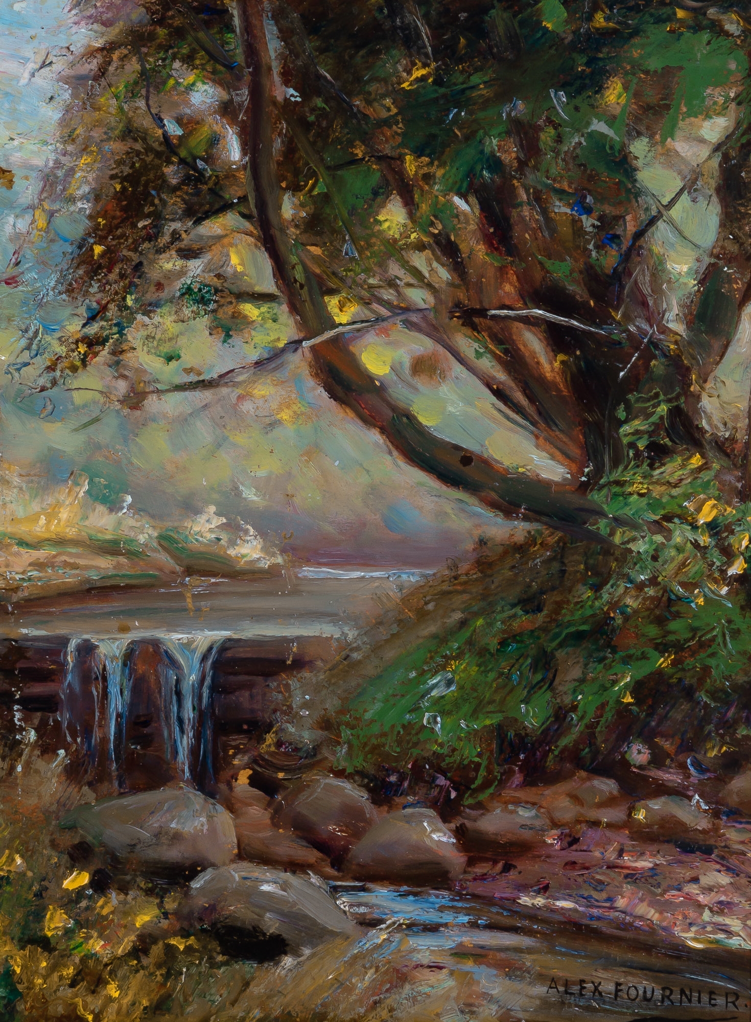 Alexis Fournier | The Babbling Brook | MutualArt