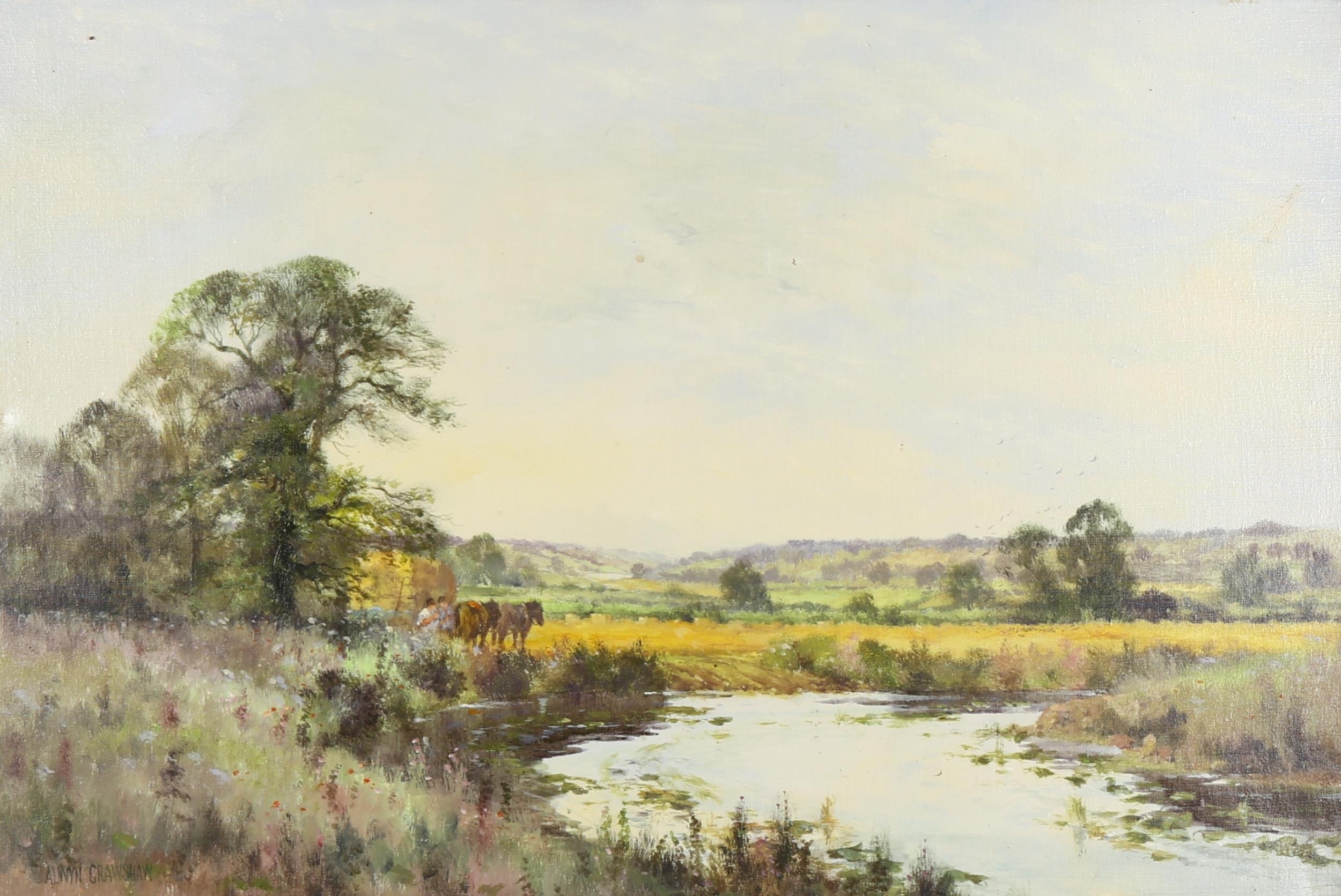 Alwyn Crawshaw | Rural scene | MutualArt