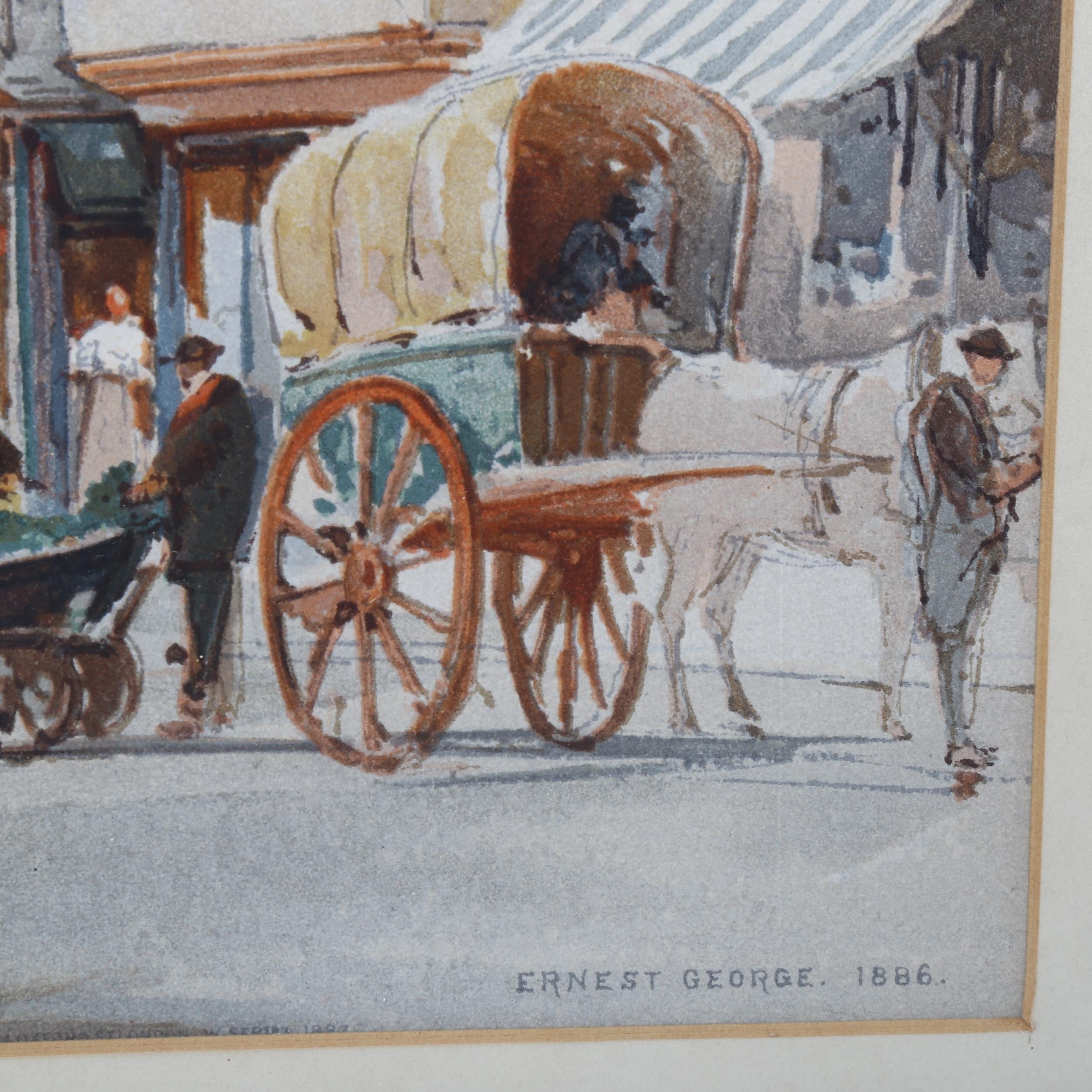 Ernest George | Fleet Street (1886) | MutualArt