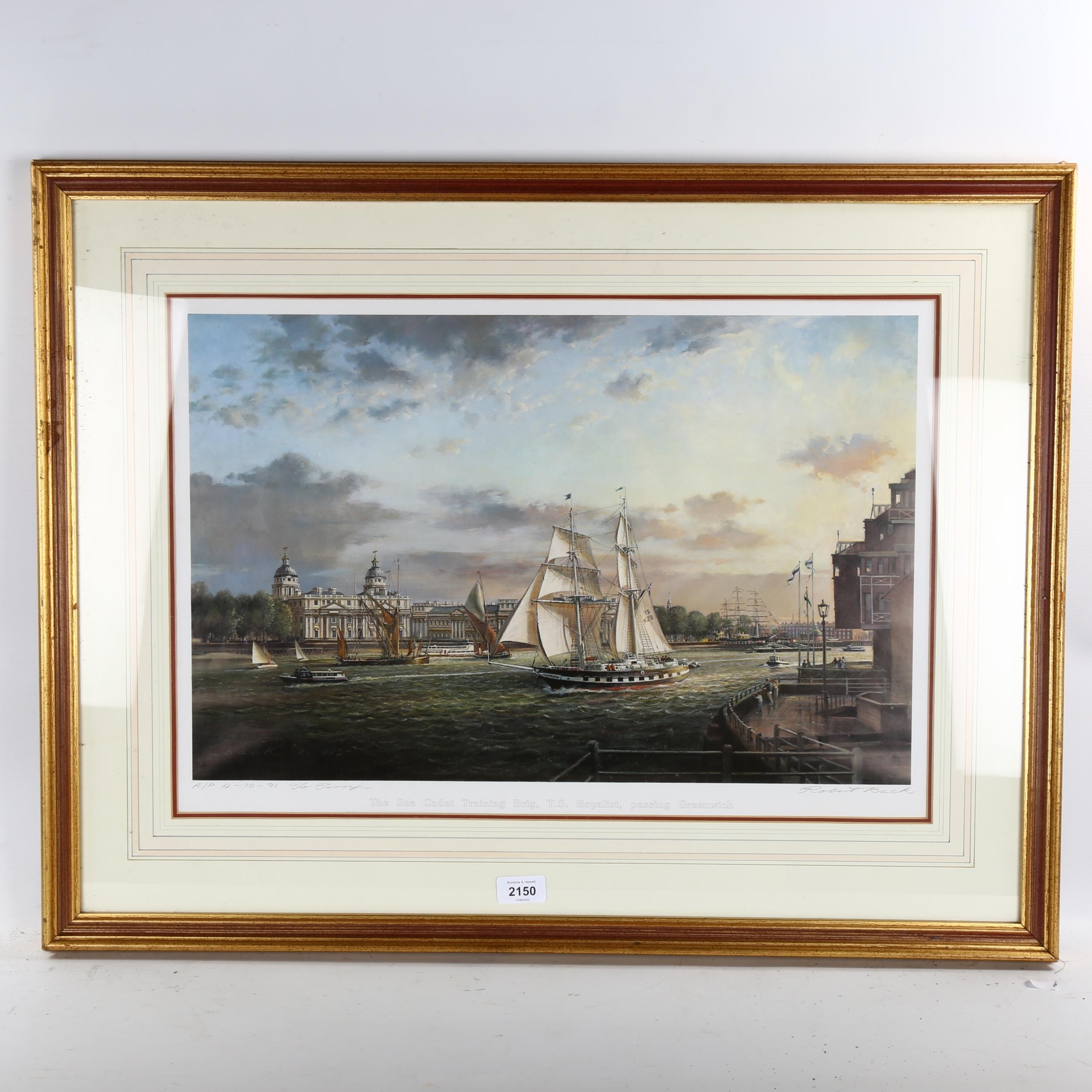 Robert Back | The Thames at Greenwich | MutualArt