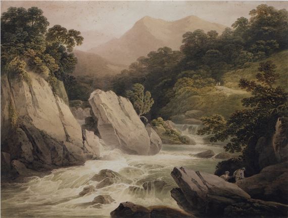 Francis Nicholson | 'View of the River Teith' | MutualArt