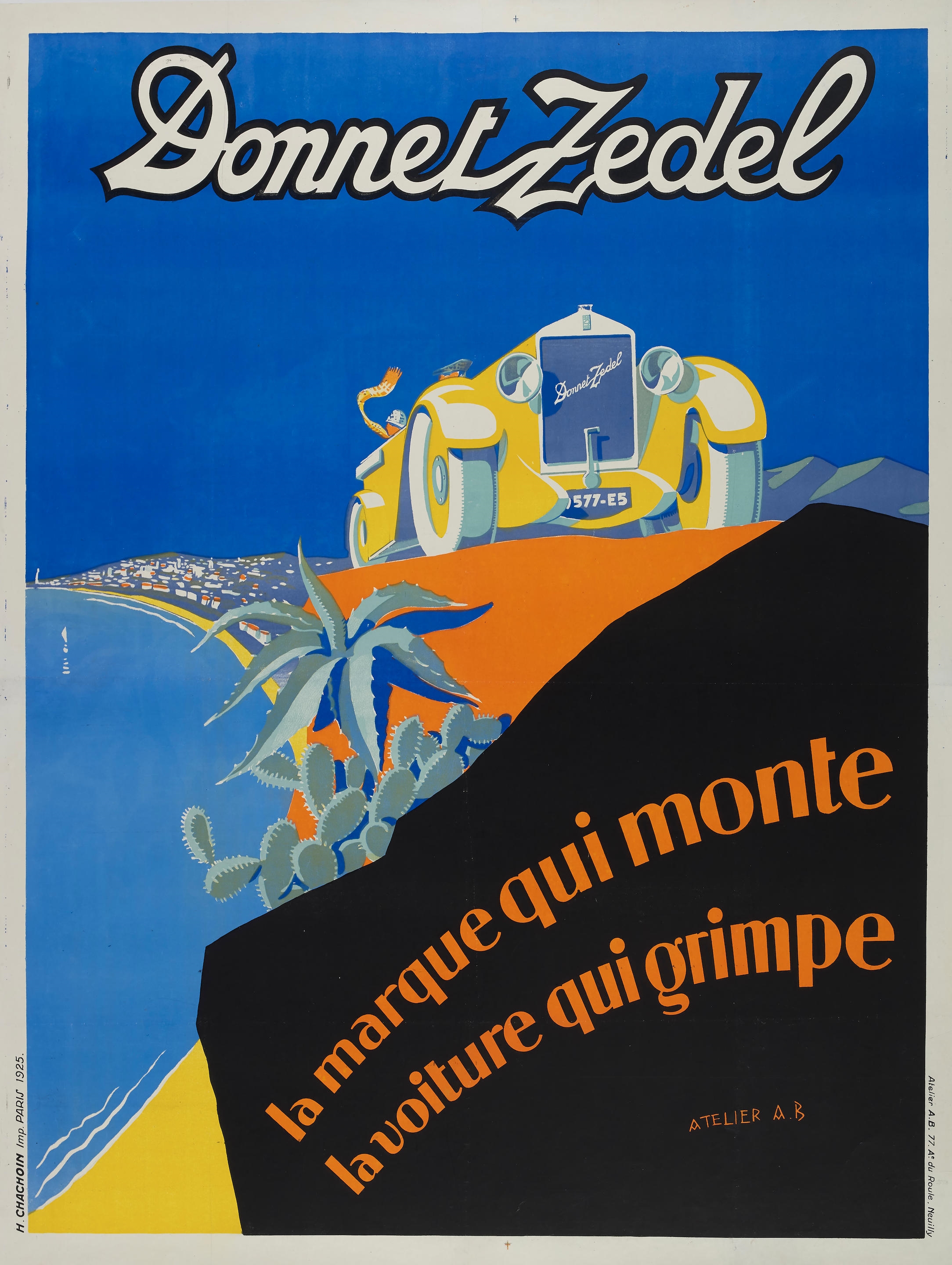 Alexey Brodovitch | DONNET ZEDEL (1925) | MutualArt