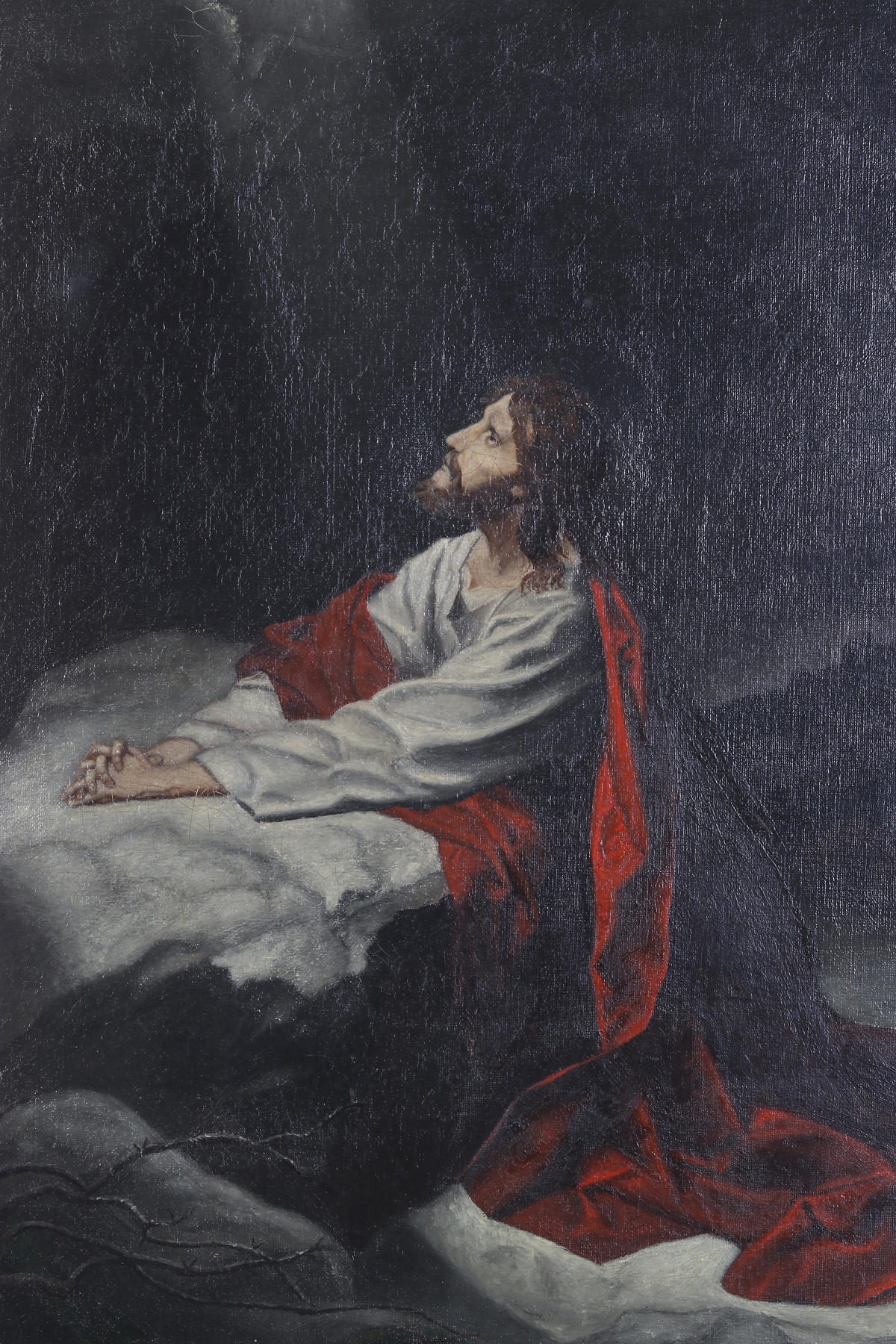 Heinrich Hofmann | Kristus i Getsemane | MutualArt