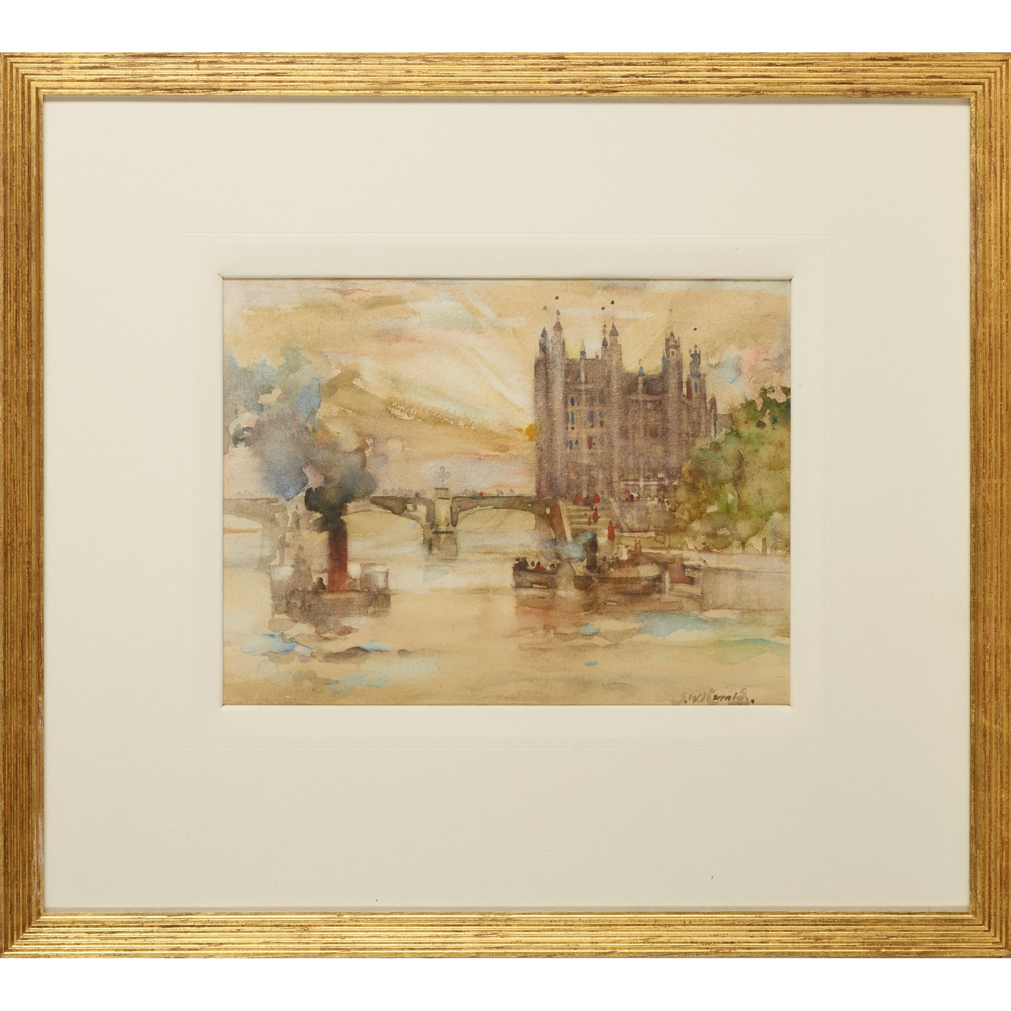 James Watterson Herald | HOUSES OF PARLIAMENT FROM THE RIVER | MutualArt