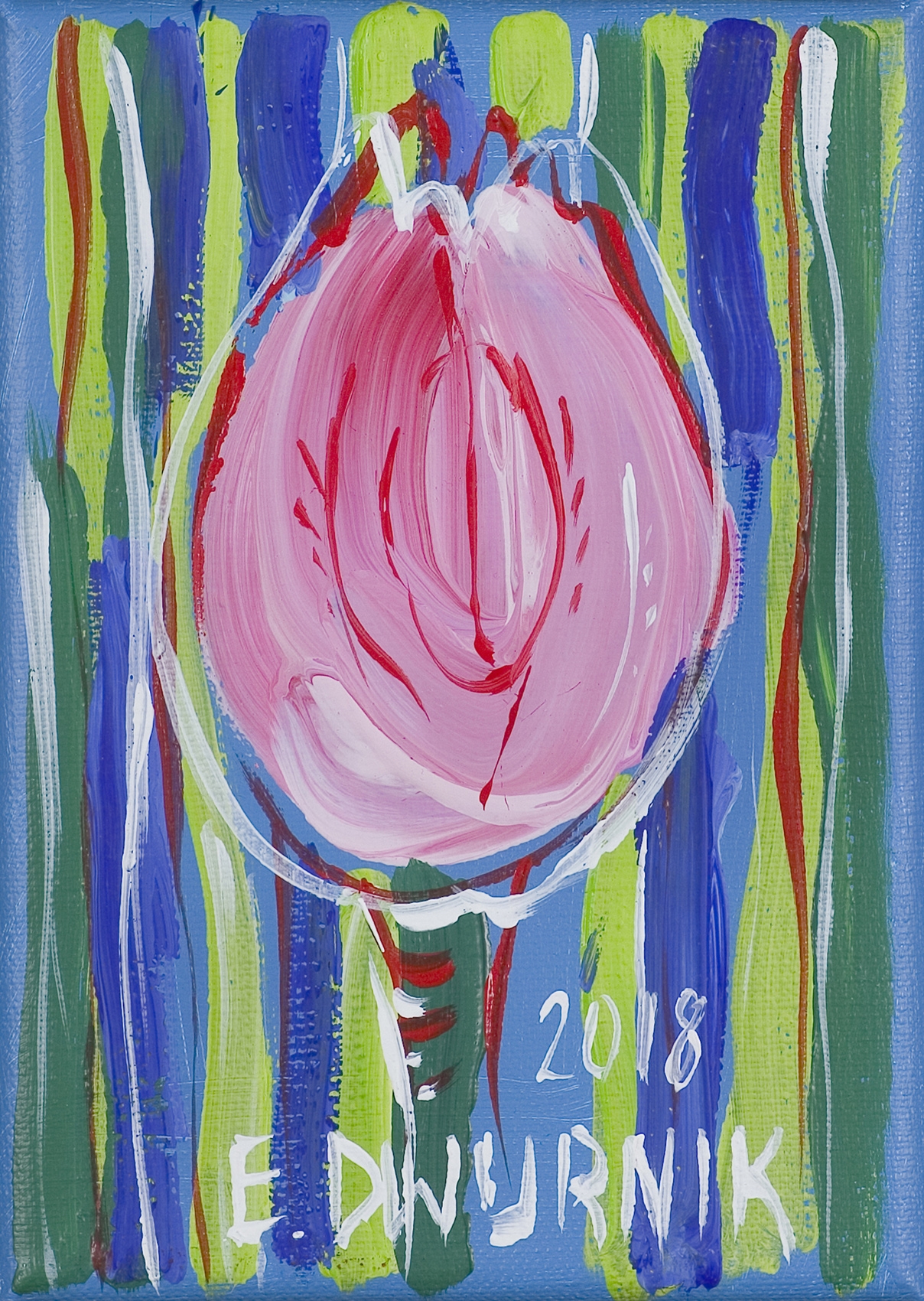 Edward Dwurnik | TULIPAN (2018) | MutualArt