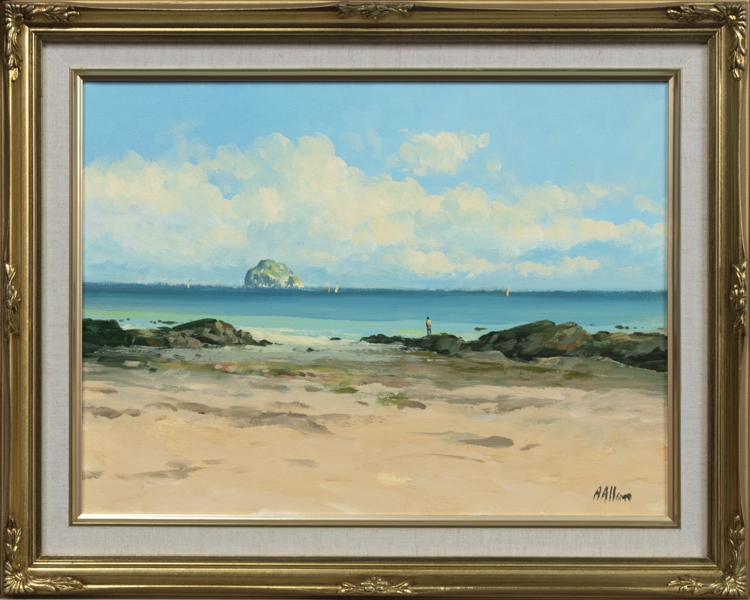 Alfred Allan | BASS ROCK | MutualArt