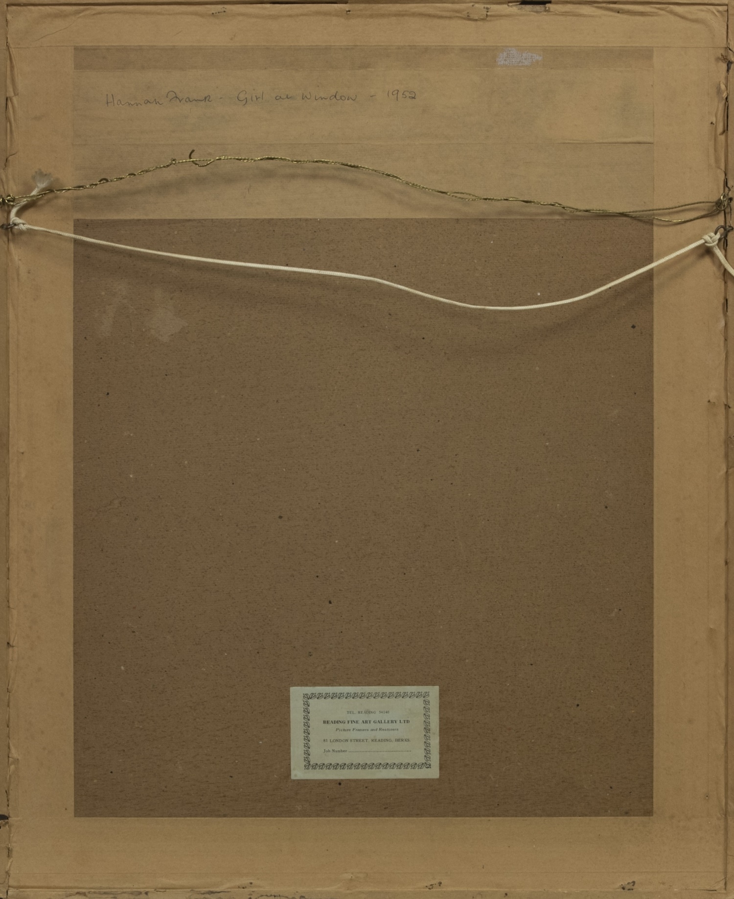 Hannah Frank | THE ORIGINAL PEN & INK DRAWING - HANNAH FRANK (1952 ...