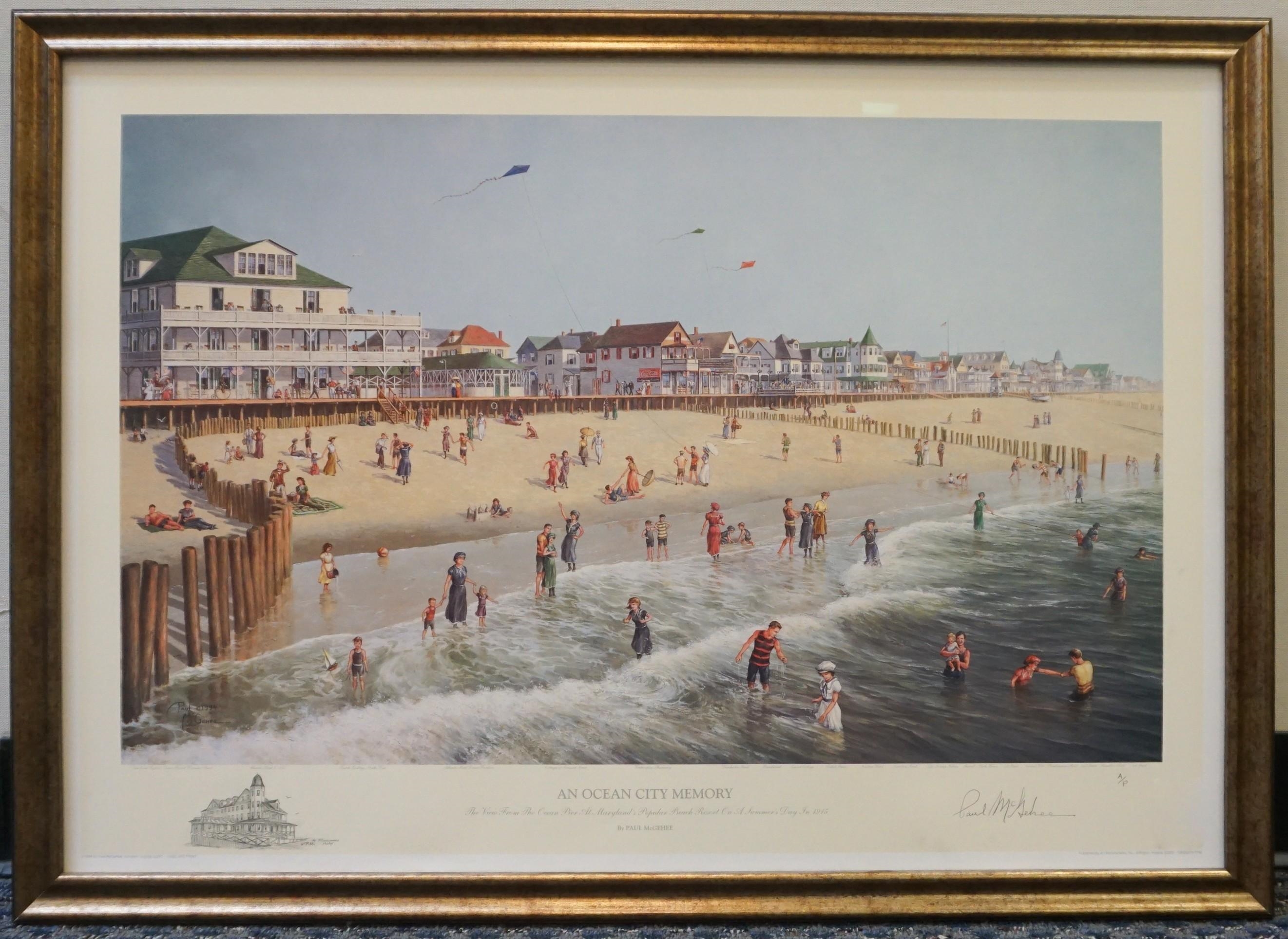 Paul McGehee | An Ocean City Memory | MutualArt