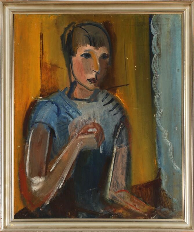 Ebba Nina Beck Carstensen | Portrait of the artist Ebba Bystrøm (1921 ...