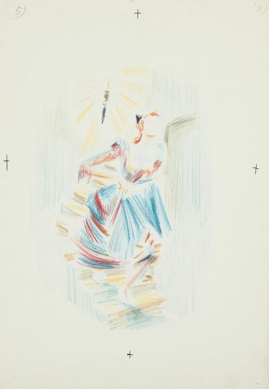 Hans Bendix | Drawings for Bluebeard (1952) | MutualArt