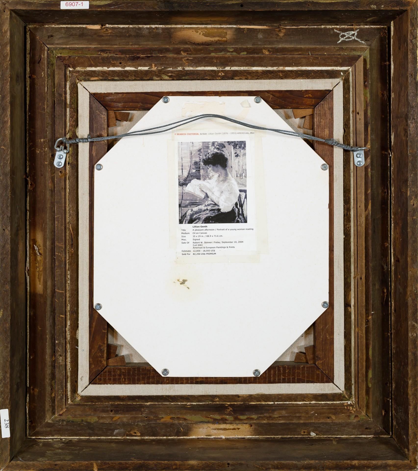 Lillian Mathilde Genth | Portrait of a Young Woman | MutualArt