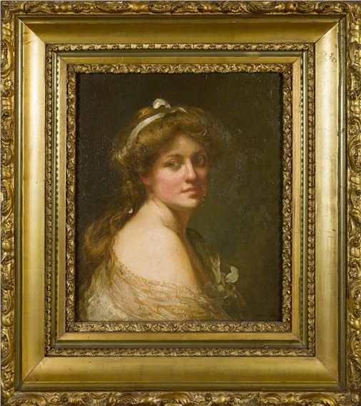 Lillian Mathilde Genth | Portrait of a Young Woman | MutualArt