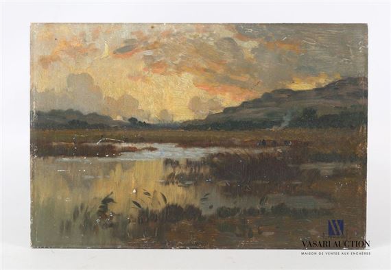 Alexandre Nozal | The tides at sunset | MutualArt