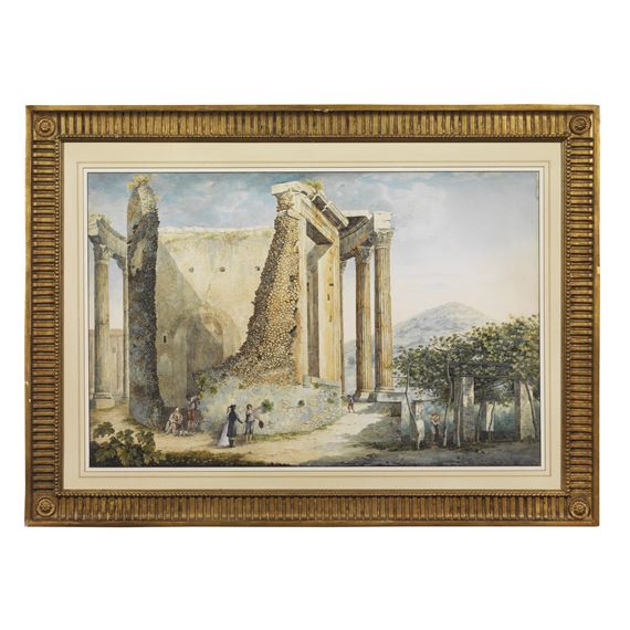 Franz Kaisermann | TEMPIO DI VESTA A TIVOLI | MutualArt