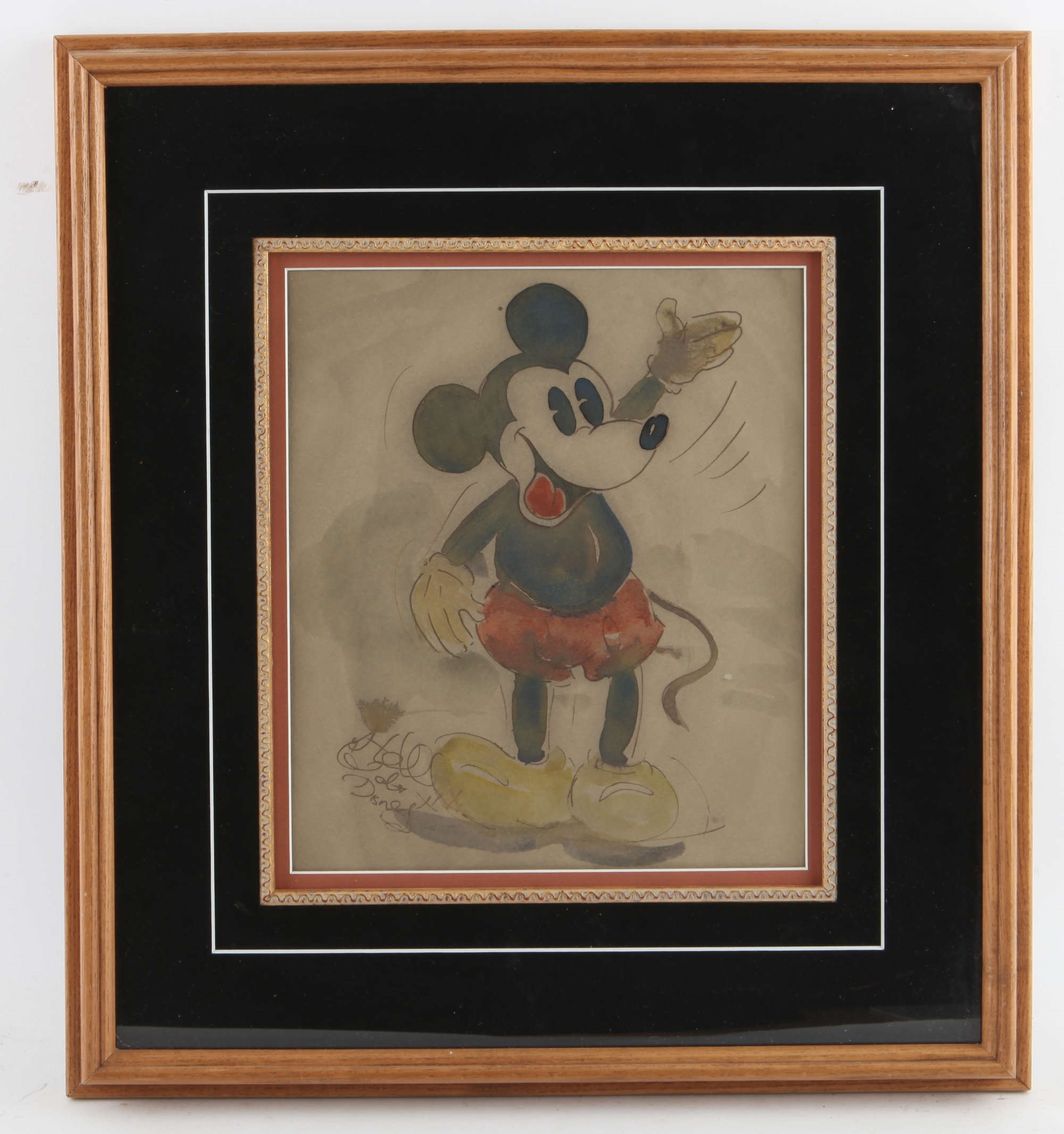 Walt Disney | Follower of Walt Disney. Portrait of Mickey Mouse | MutualArt