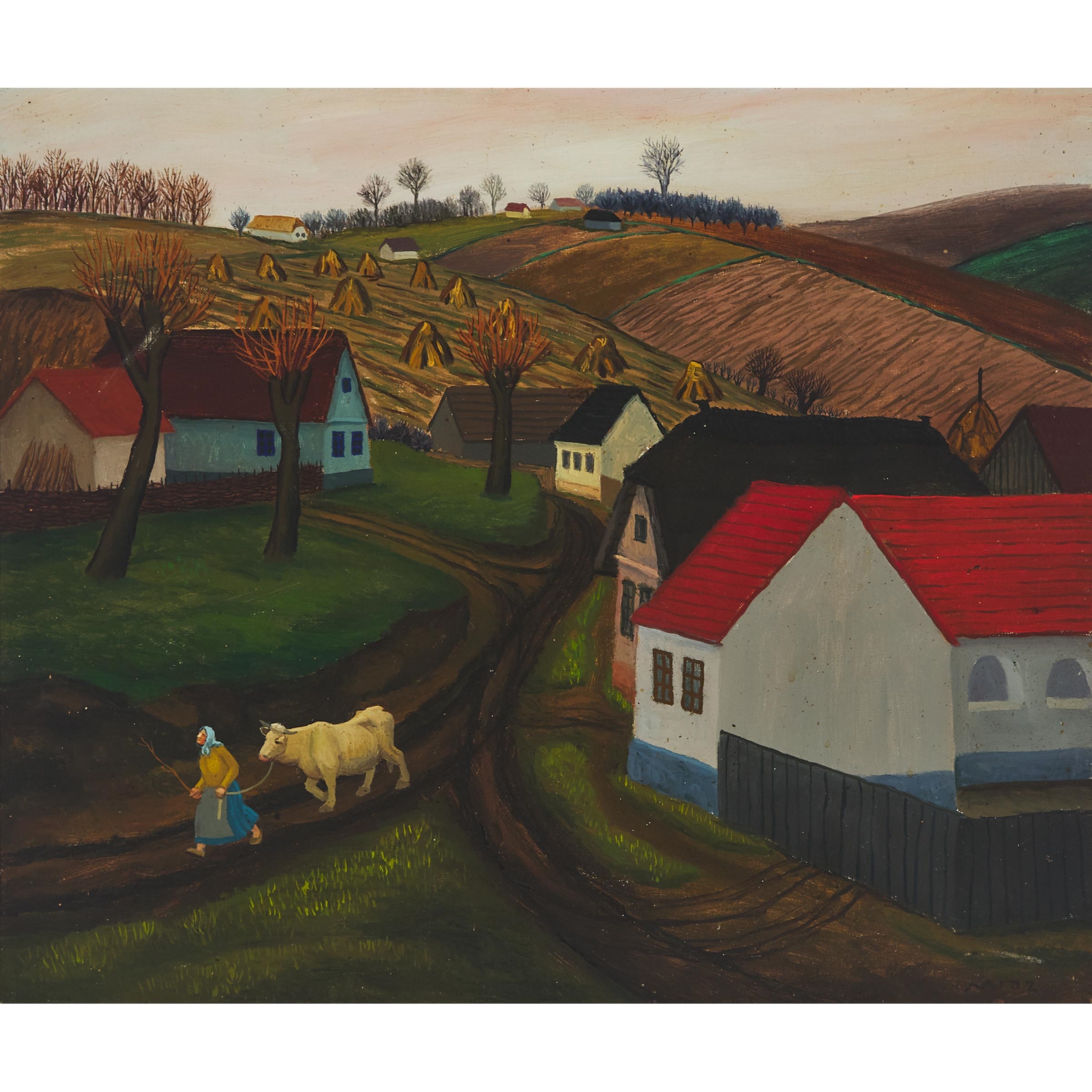 Franjo Mraz | RURAL FARM | MutualArt