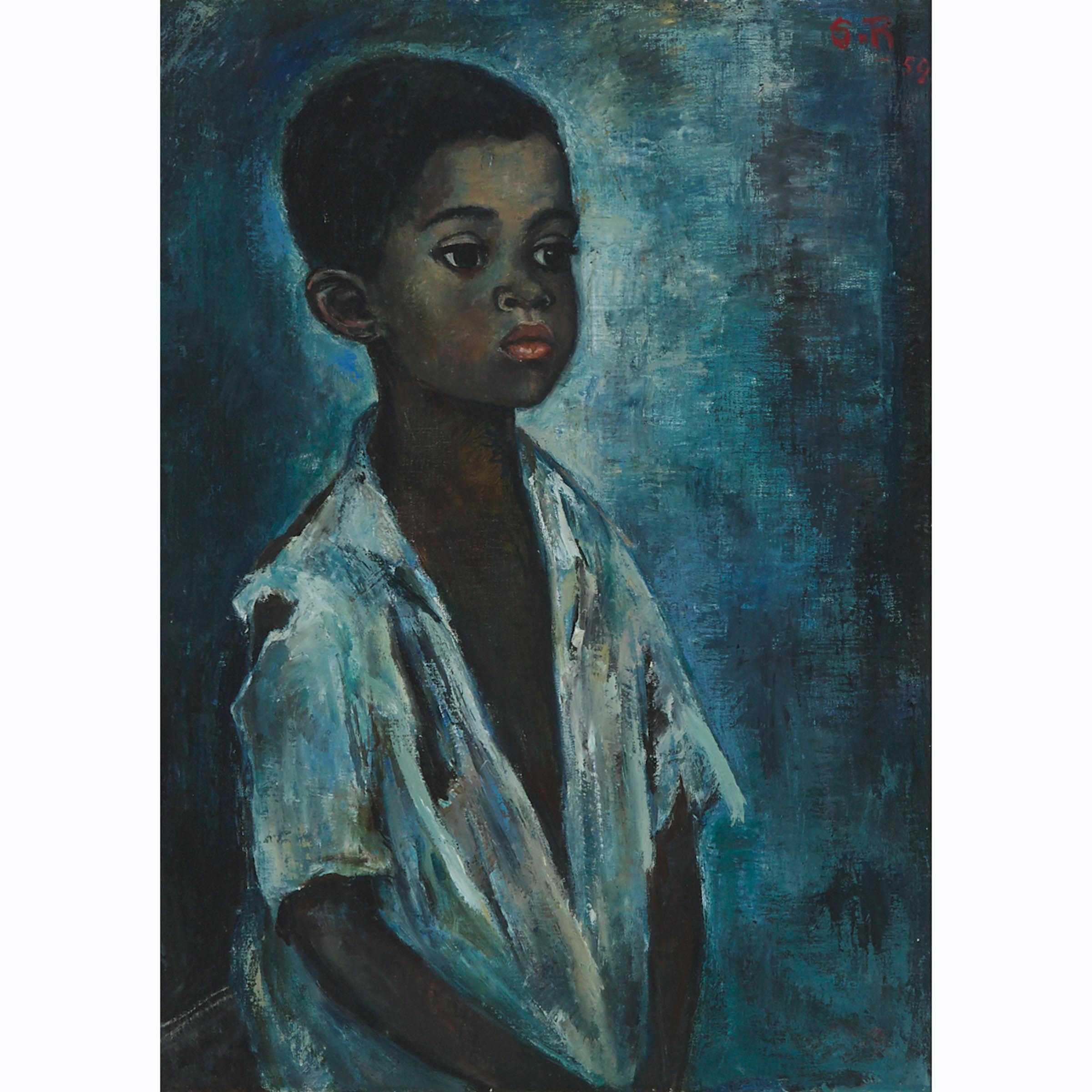 Joan Souter-Robertson | PORTRAIT OF YOUNG BOY (1959) | MutualArt