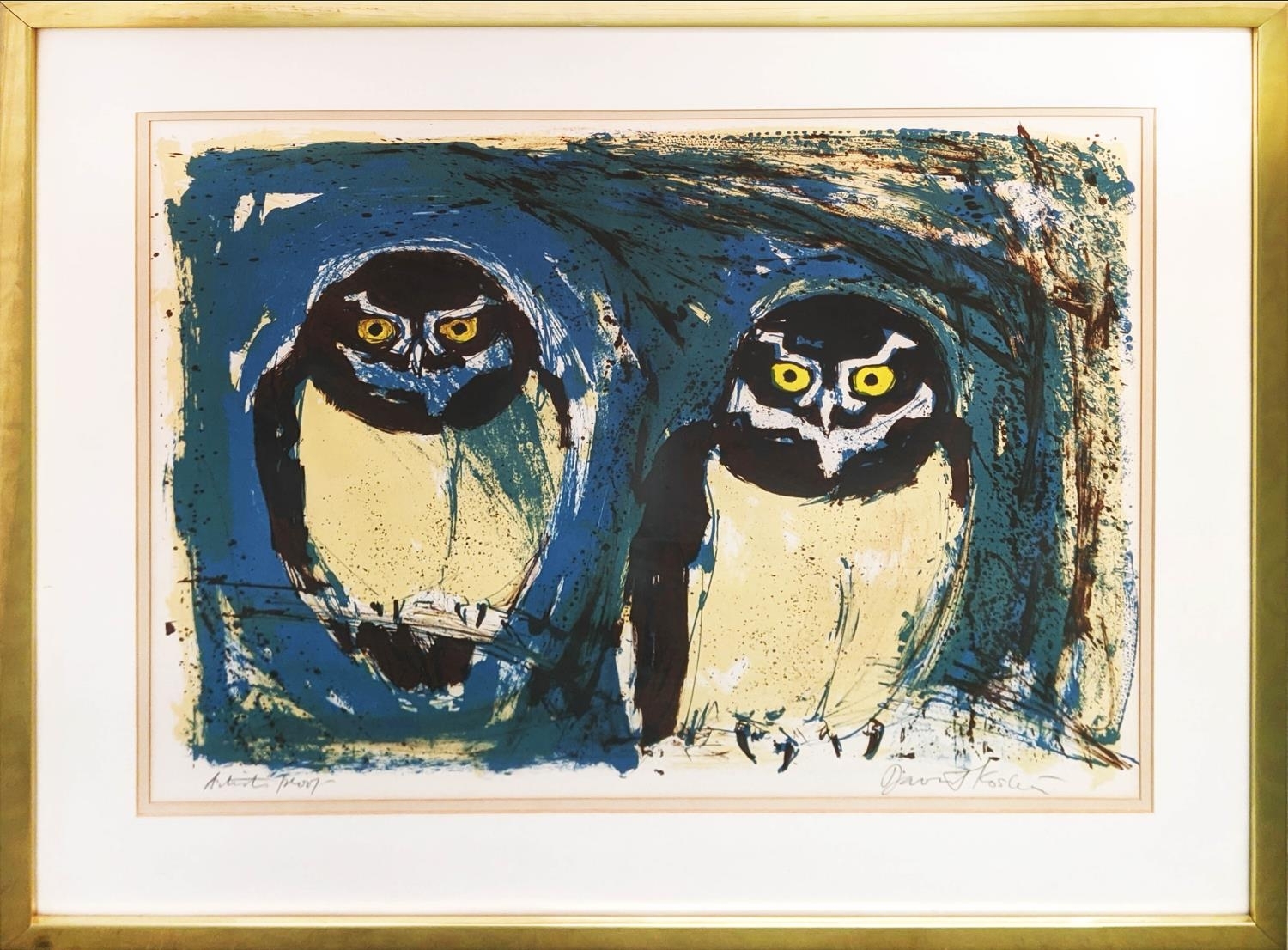 David Koster | Spectacled owls | MutualArt