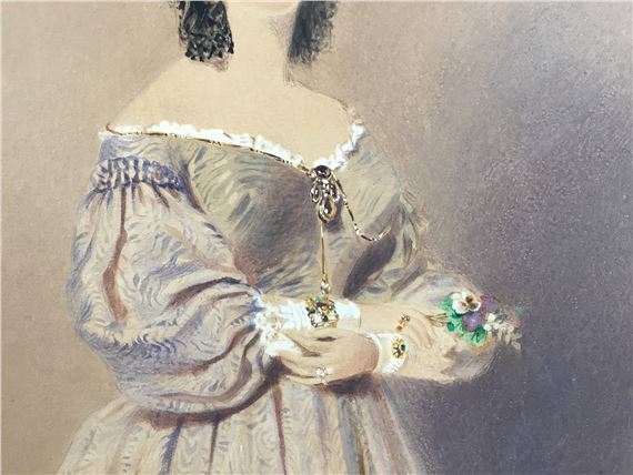 William Buckler | watercolour portrait of Lady Manningham- Buller ...