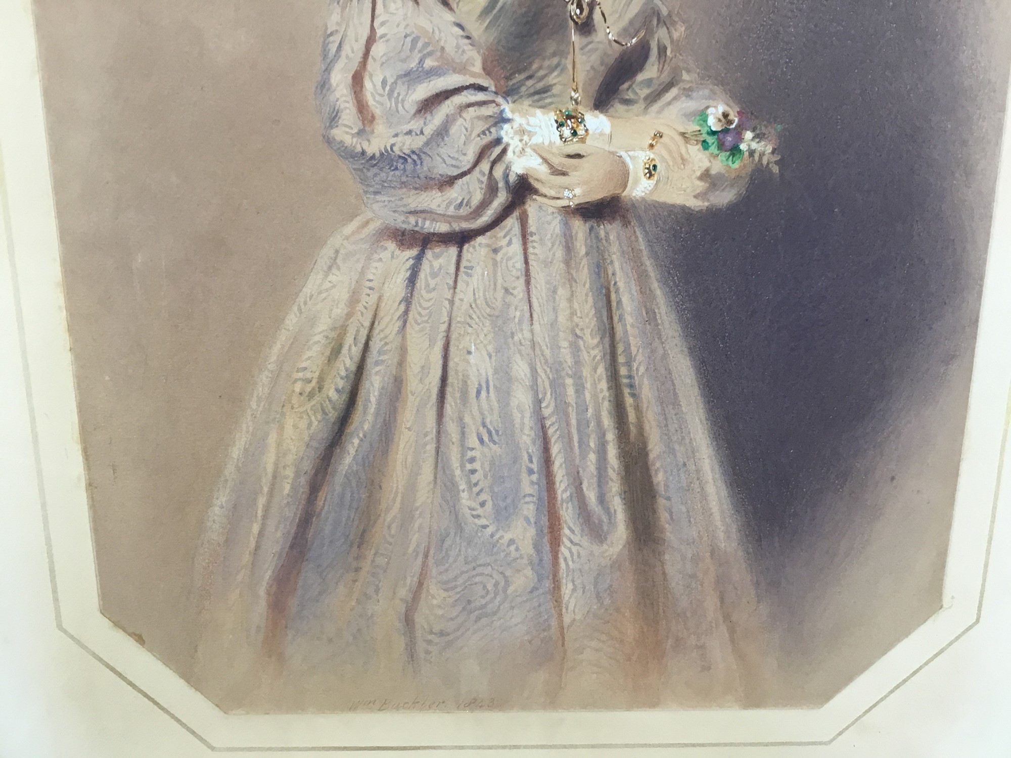 William Buckler | watercolour portrait of Lady Manningham- Buller ...