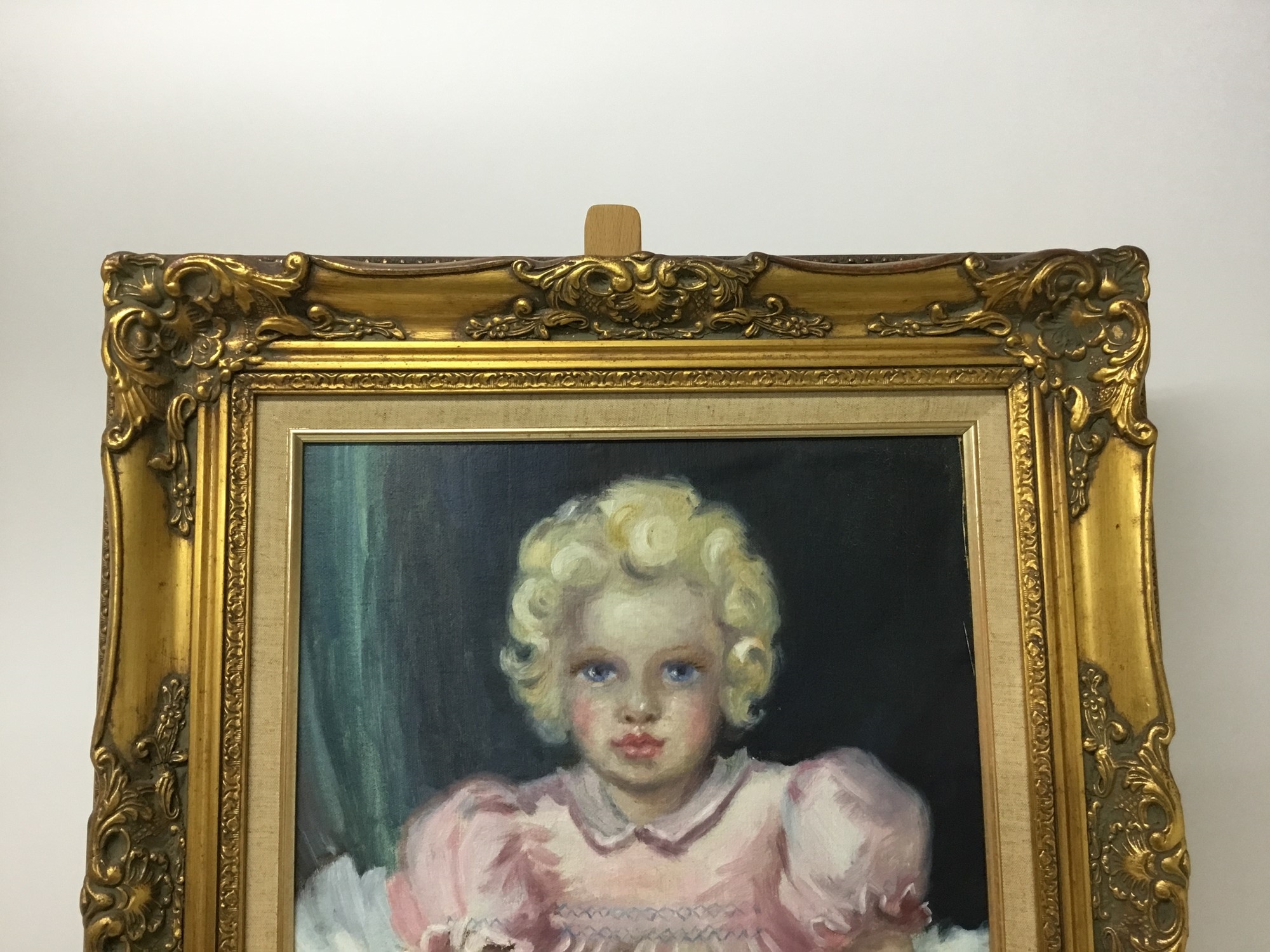 Hazel Calder-brooke | portrait of a child, 'Sandra', the artist niece ...