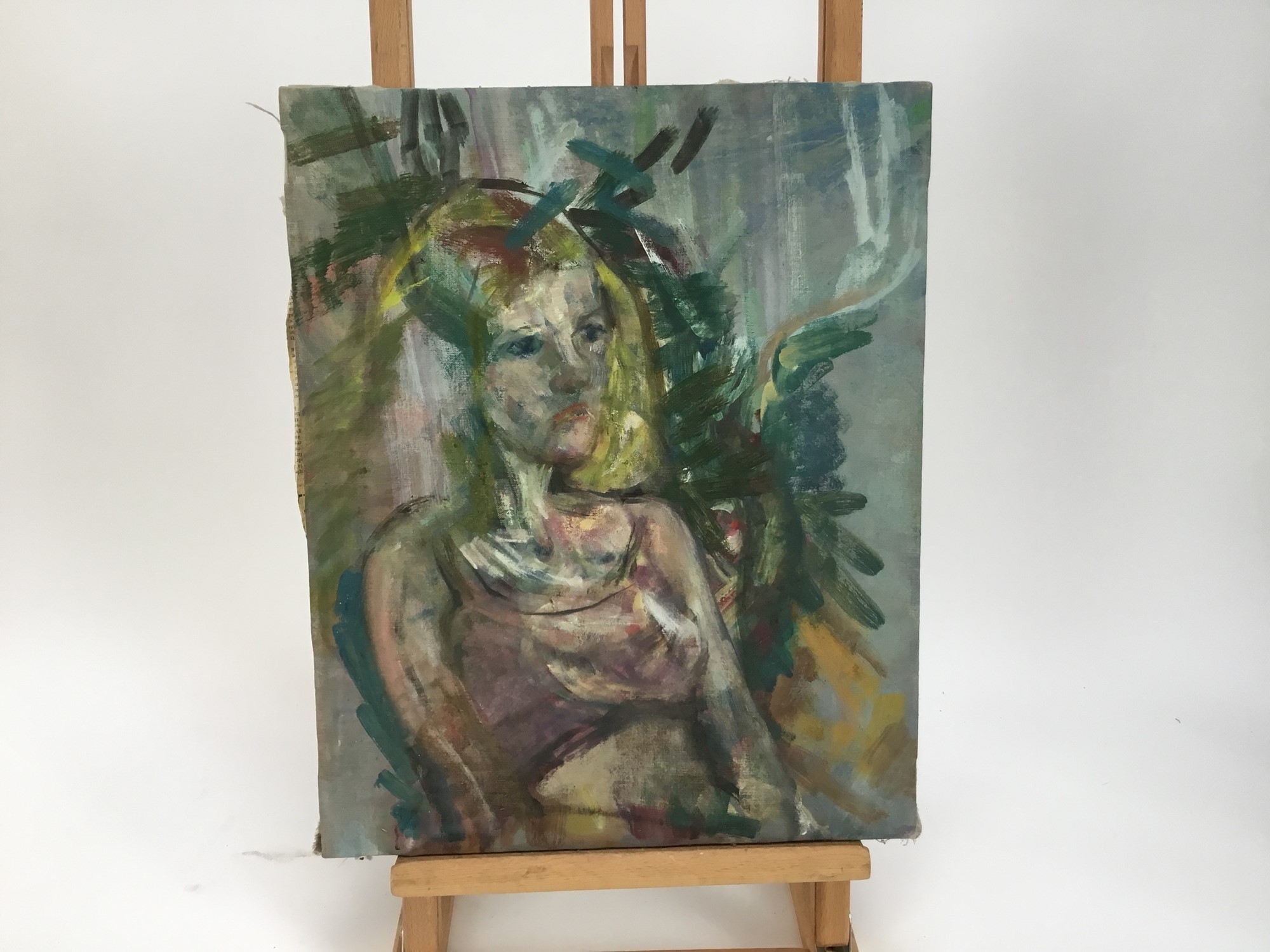 Elisabeth Fraser | collection of ten oil on canvas - portraits | MutualArt