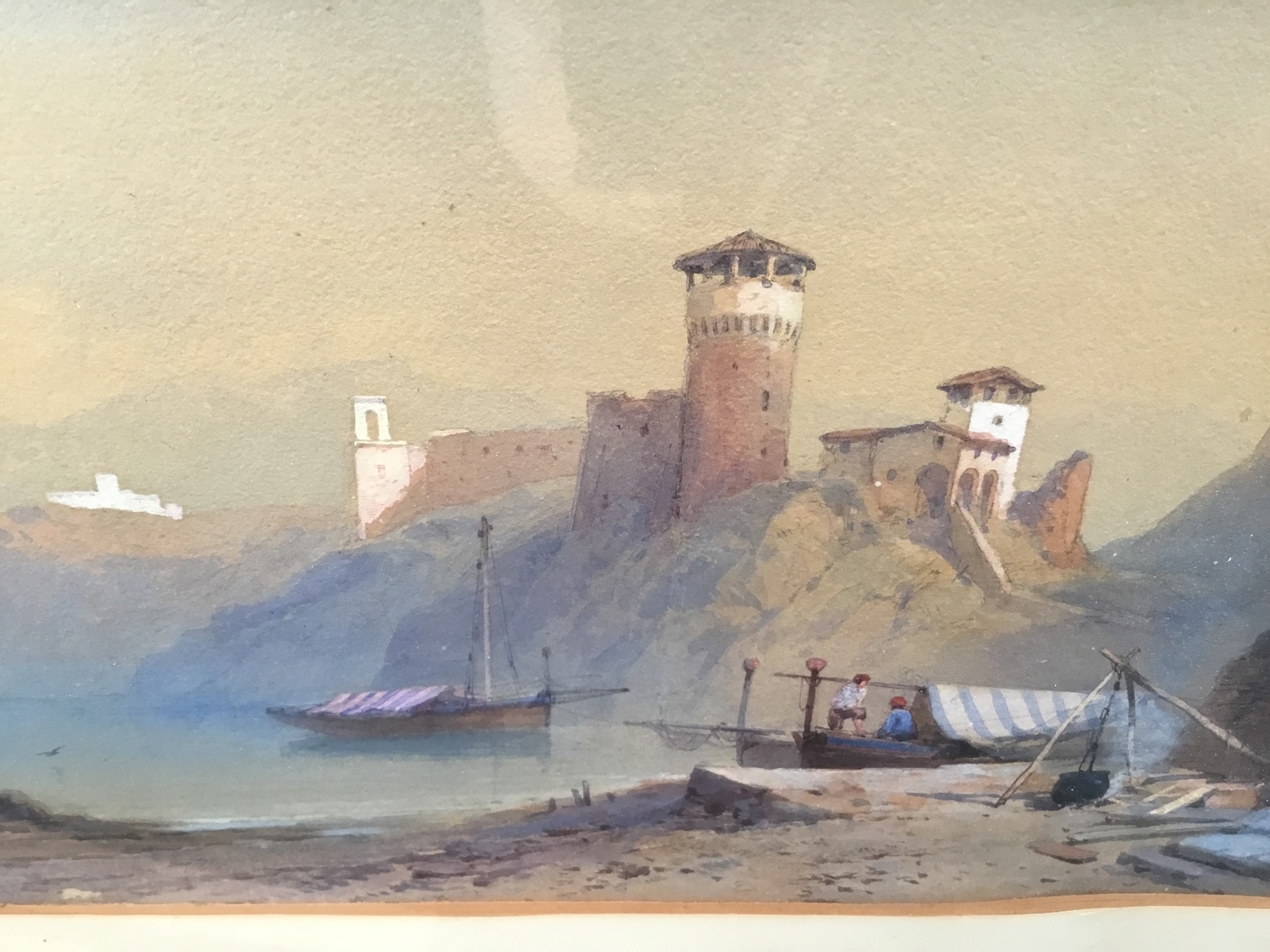 Thomas Charles Leeson Rowbotham | Italian coastal scene | MutualArt