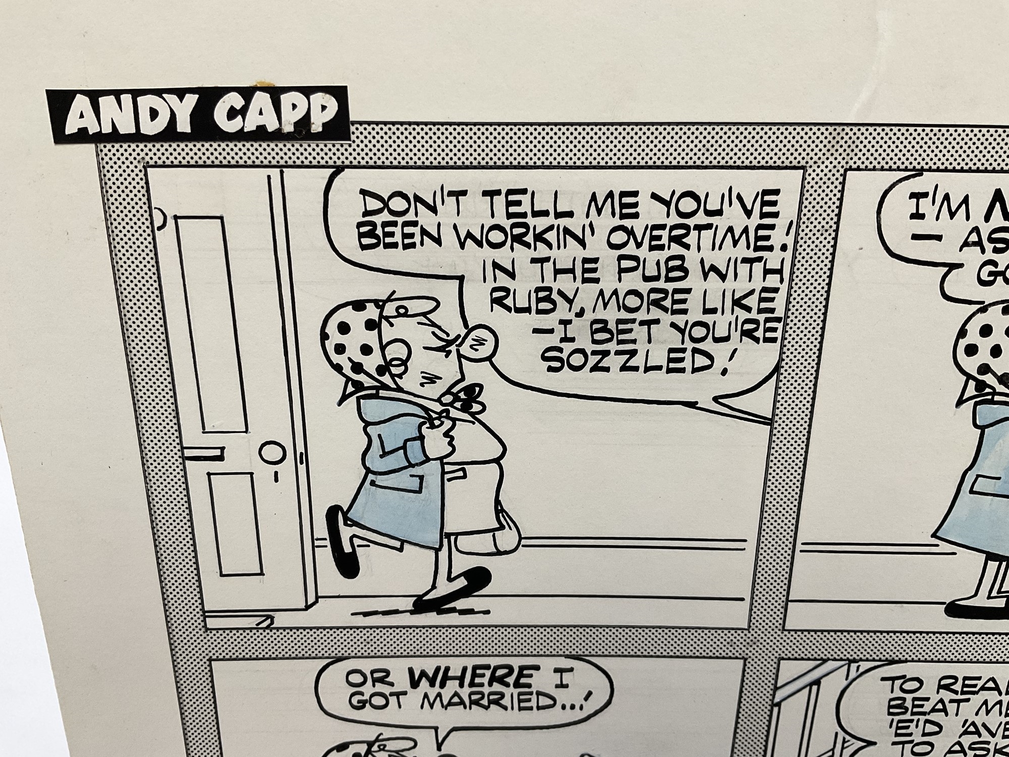 Reg Smythe | Original Andy Capp cartoon | MutualArt