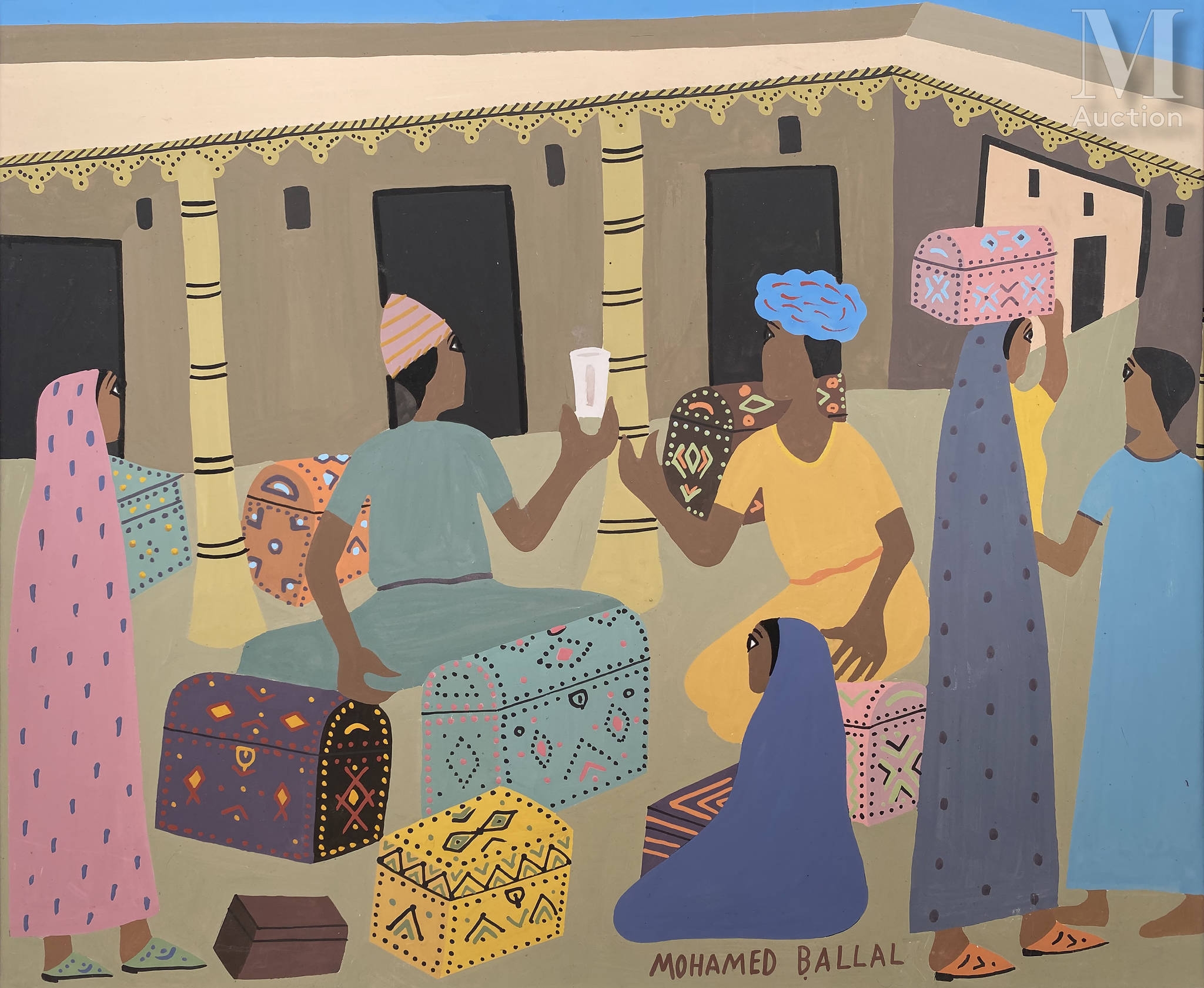 Mohamed Ben Allal | SANS TITRE (1980 - 1990) | MutualArt