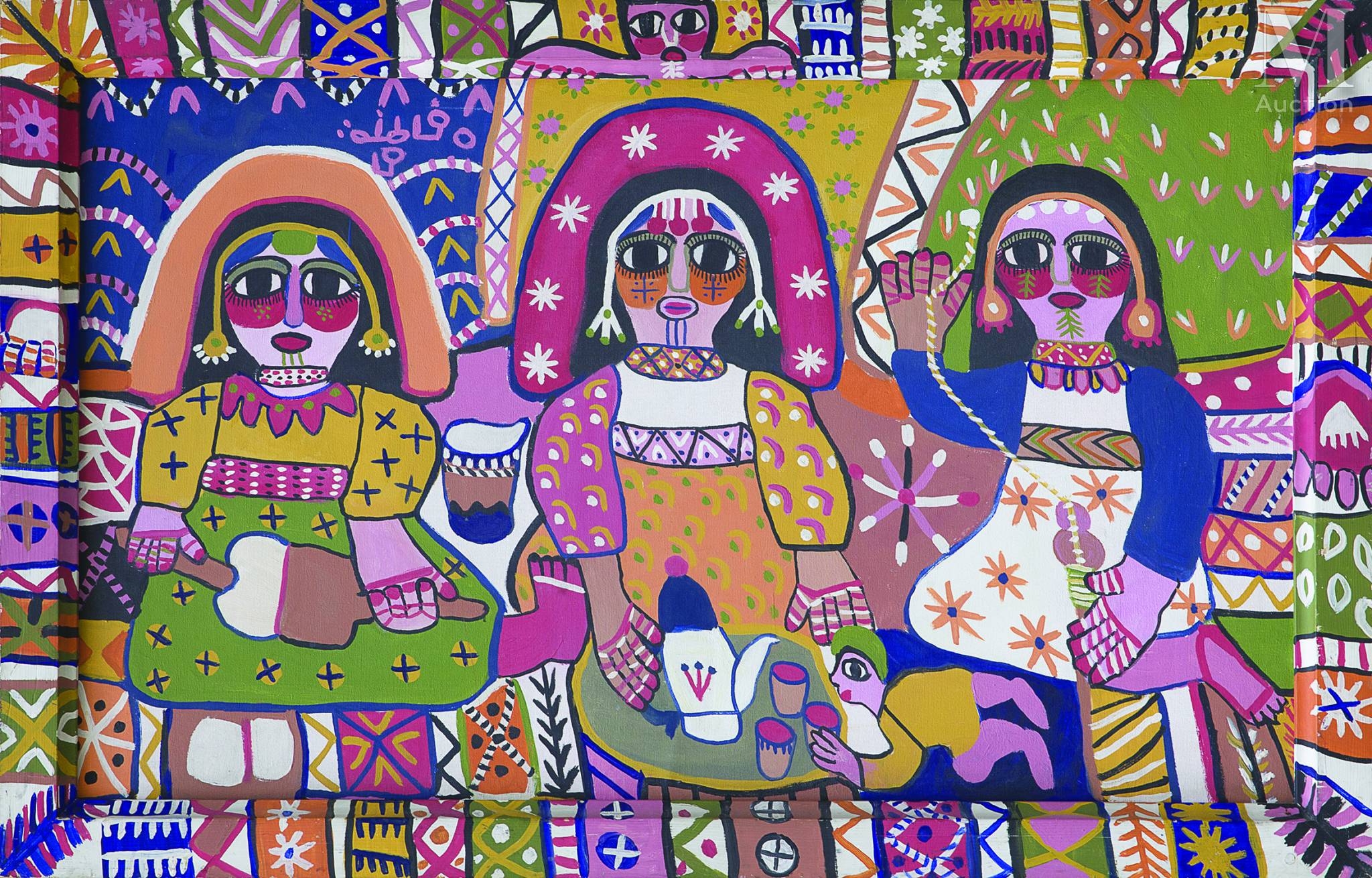 Fatna Gbouri | LES FILEUSES (2009) | MutualArt