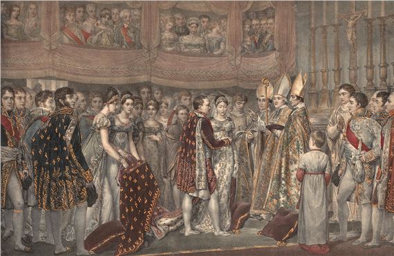 Georges Rouget | Religious wedding of Napoleon and Marie-Louise in the ...