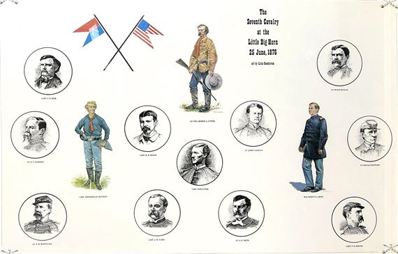 Ernest Reedstrom | The Seventh Cavalry at the Little Big Horn | MutualArt