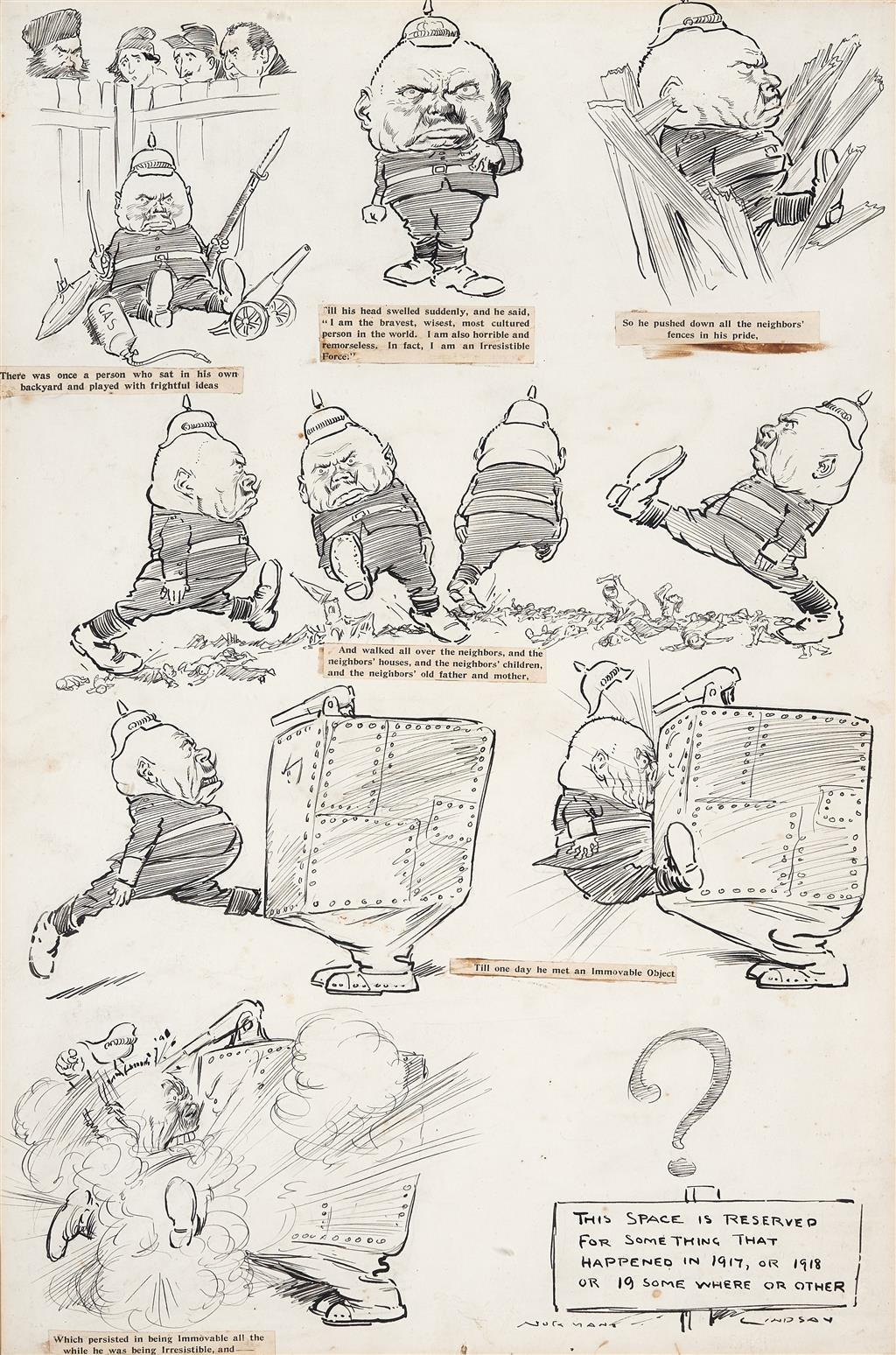 Norman Lindsay | Ink Drawings for The Bulletin | MutualArt