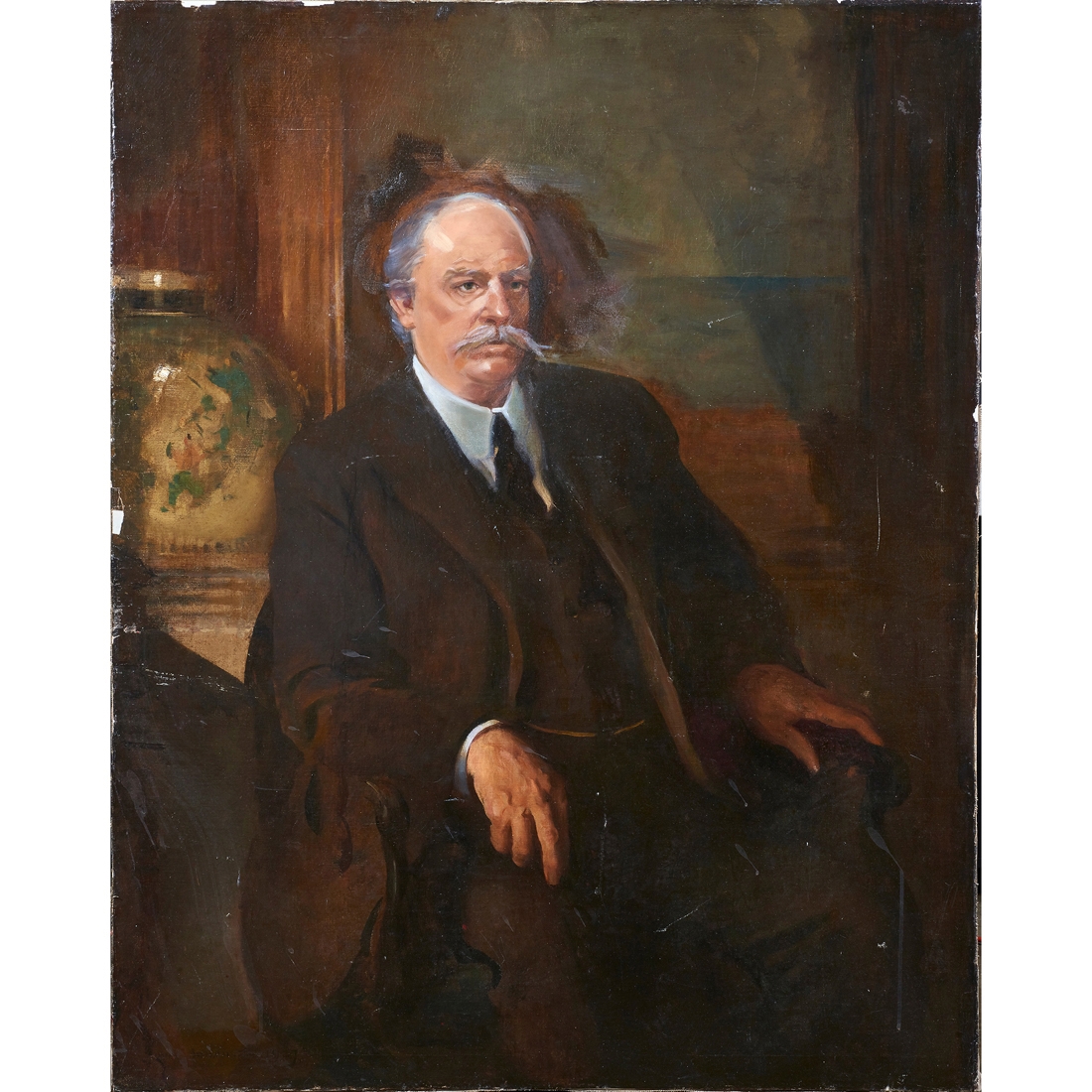 John Christen Johansen | Portrait of a Gentleman (1927) | MutualArt